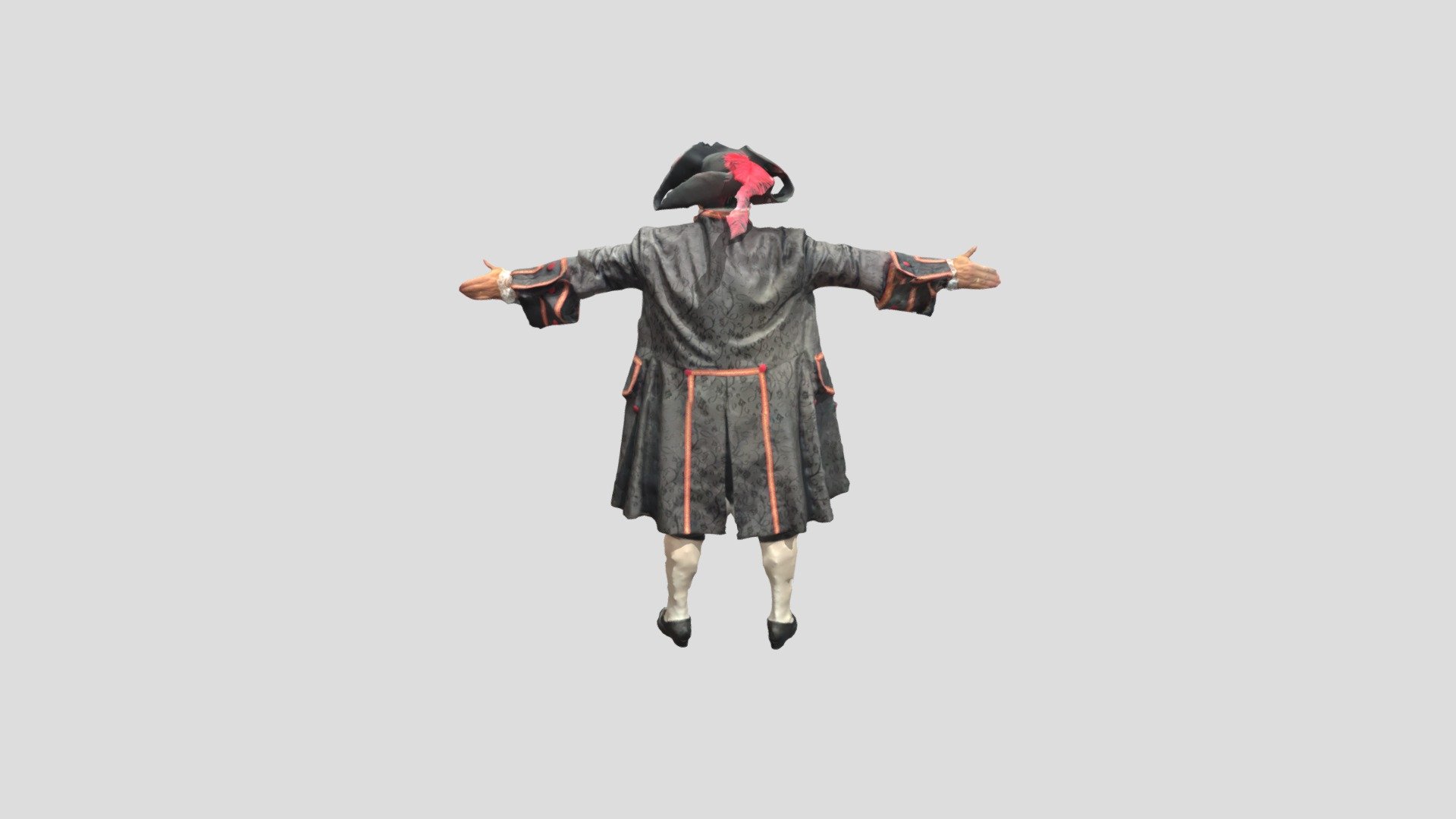 Adam Pirate 3d Model By Arihatter3d [576b329] Sketchfab