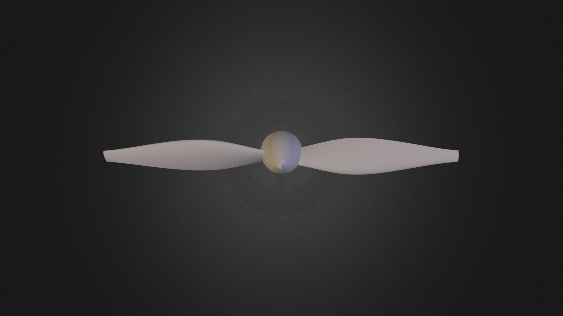 Simple Propeller - 3D model by Andrew M. Douglass (@adouglass) [576ccc6 ...