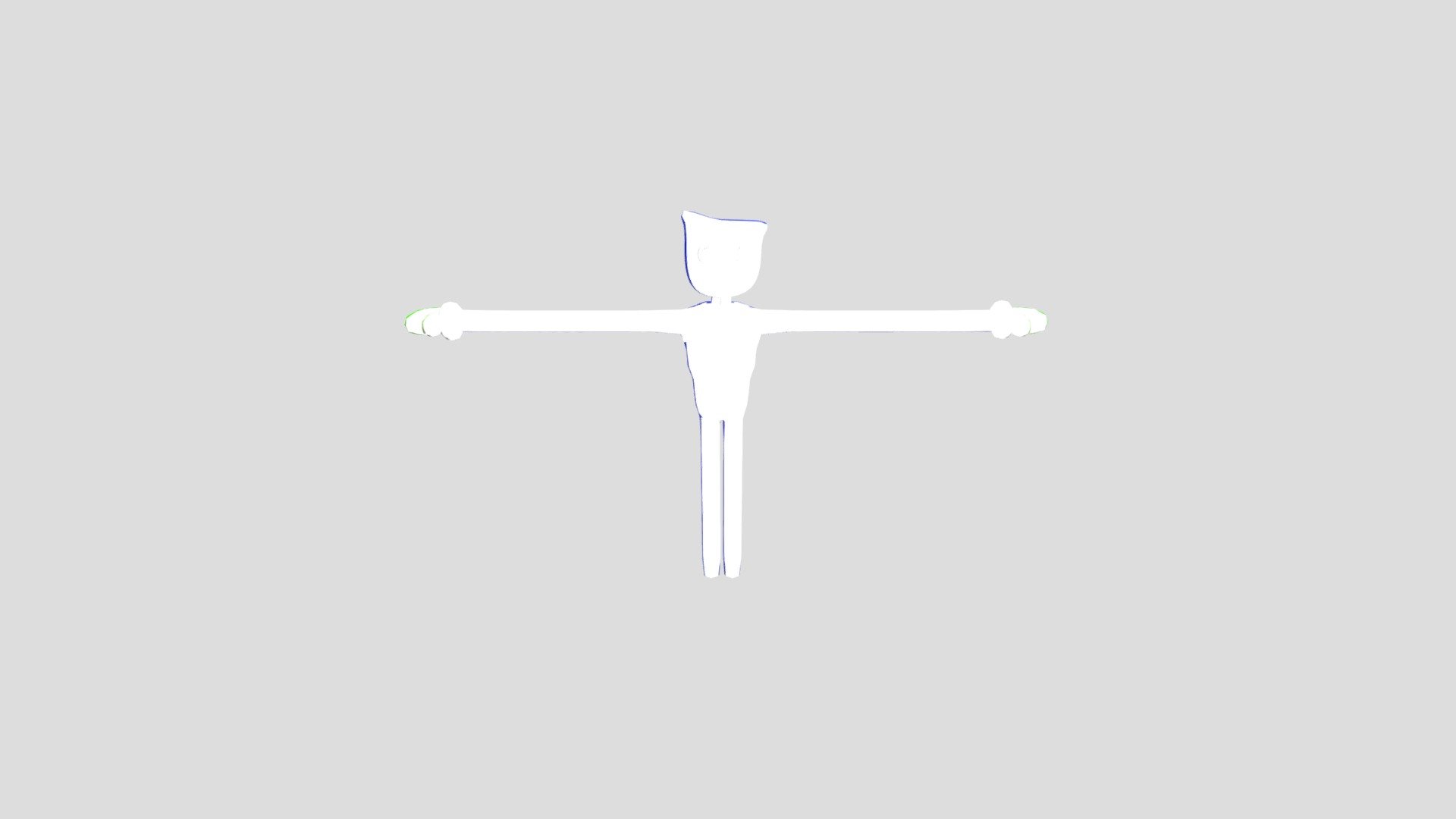 T- Pose (1) - Download Free 3D model by Clock (@Clockstudio) [576ccd1 ...