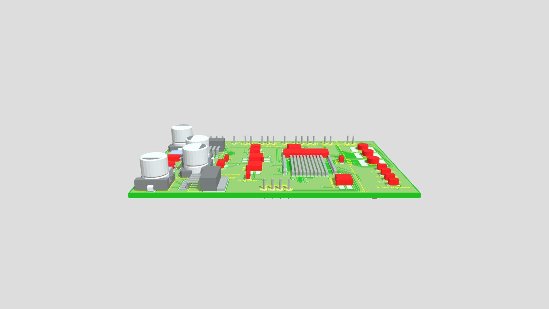 SIREC Placa SMD - 3D model by NatanaelMorate [576ceb0] - Sketchfab