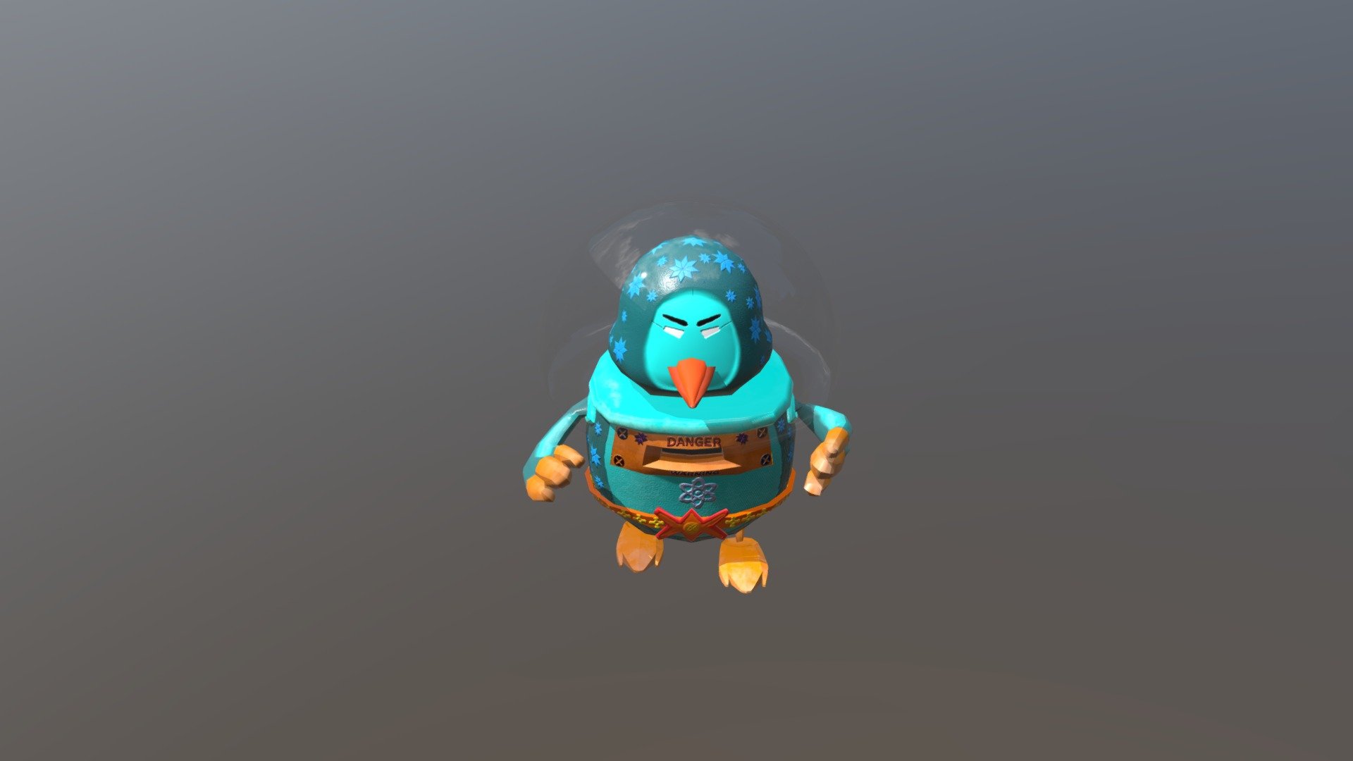 Astro Bird Pose - 3D model by sanjay.nadimpalli [5771167] - Sketchfab