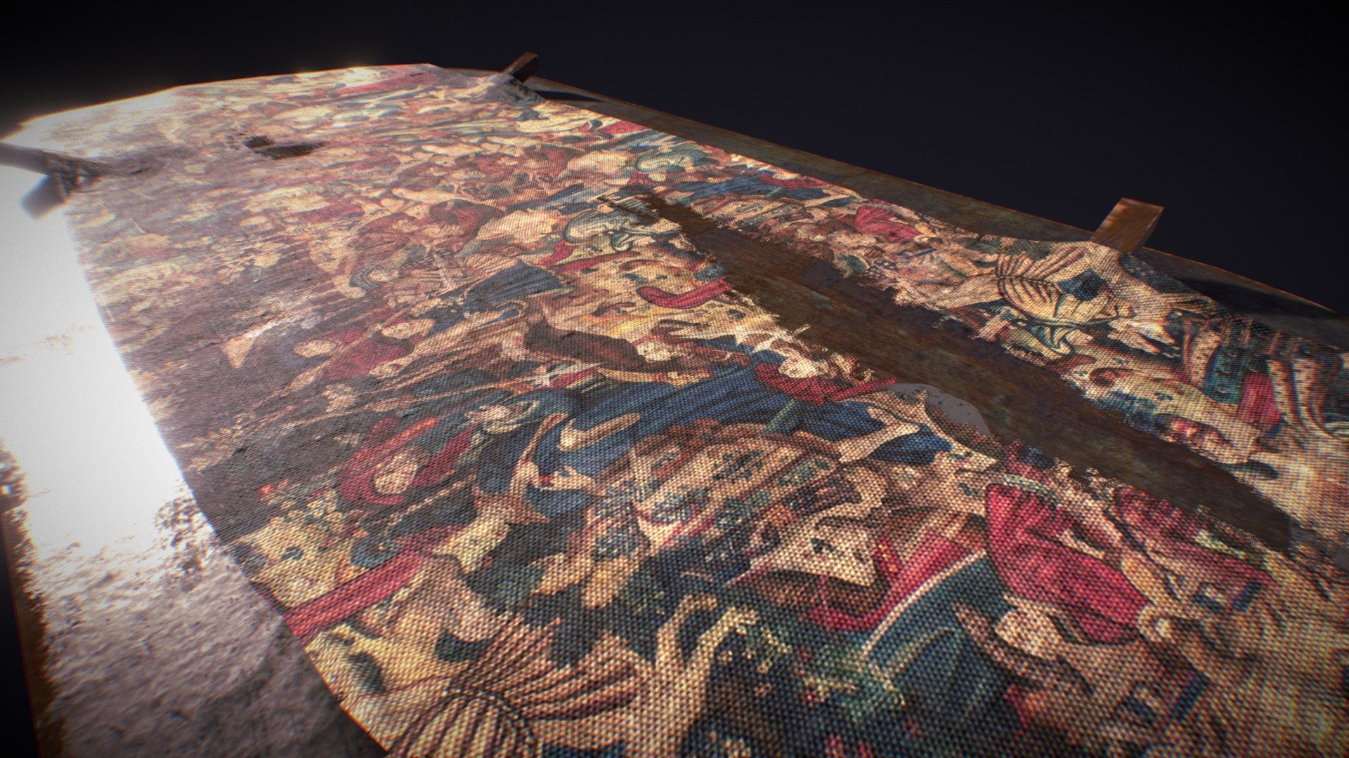 Medieval Table - 3D model by Wucas [5771b48] - Sketchfab
