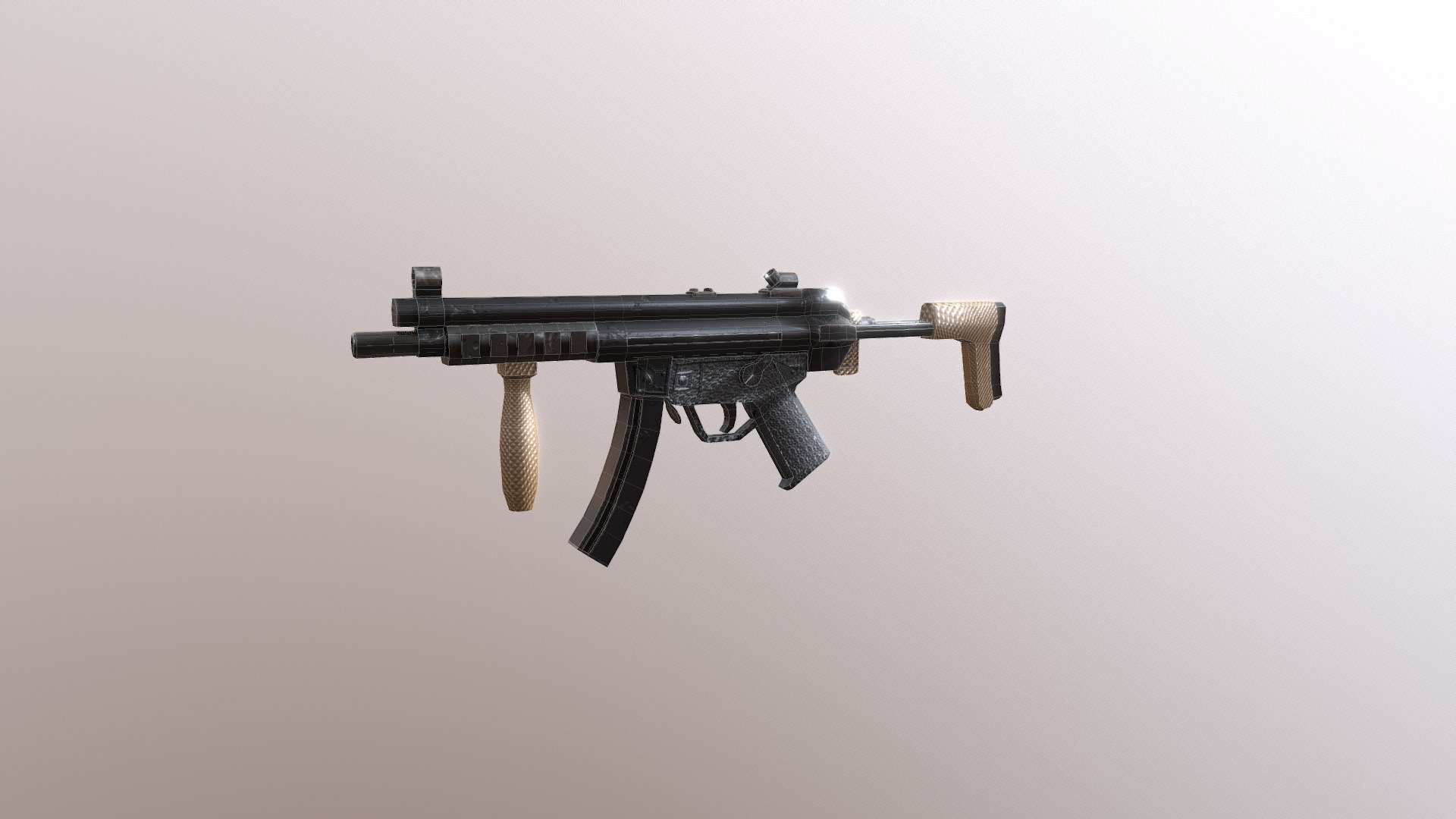 Mp5 - 3D model by kame404 [5774e2e] - Sketchfab