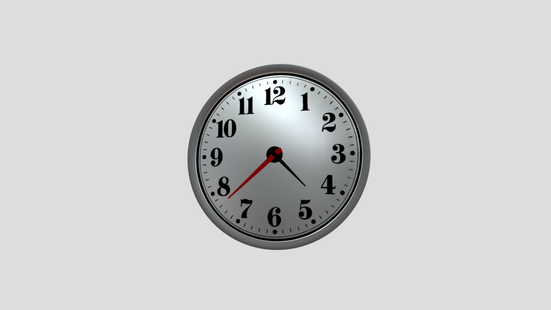 Wall Watch - Download Free 3D model by Pinkie (@timur.prm) [57753b5 ...