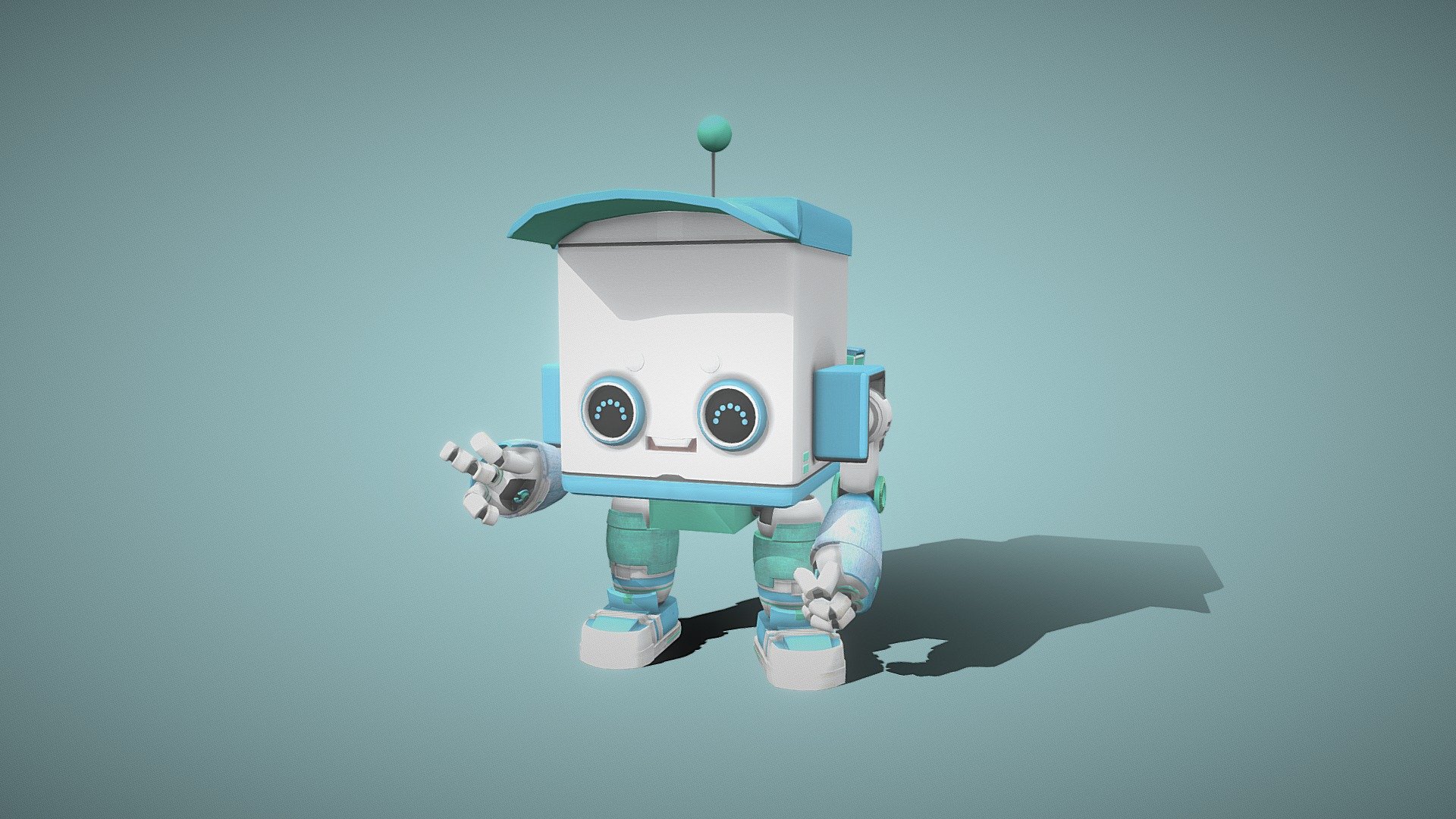Robot Model - 3D model by Enyu [57768ab] - Sketchfab
