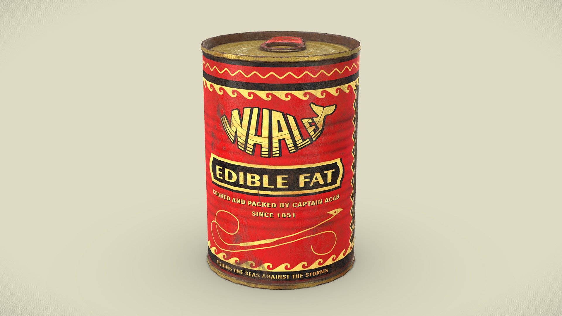 Whale fat Can - Buy Royalty Free 3D model by markusenes [5778b84 ...