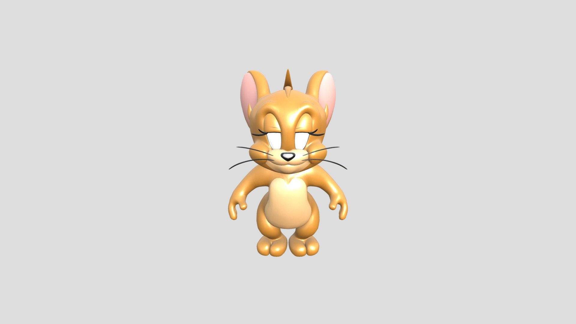 Jerry Mouse (before publishing) - Download Free 3D model by ...