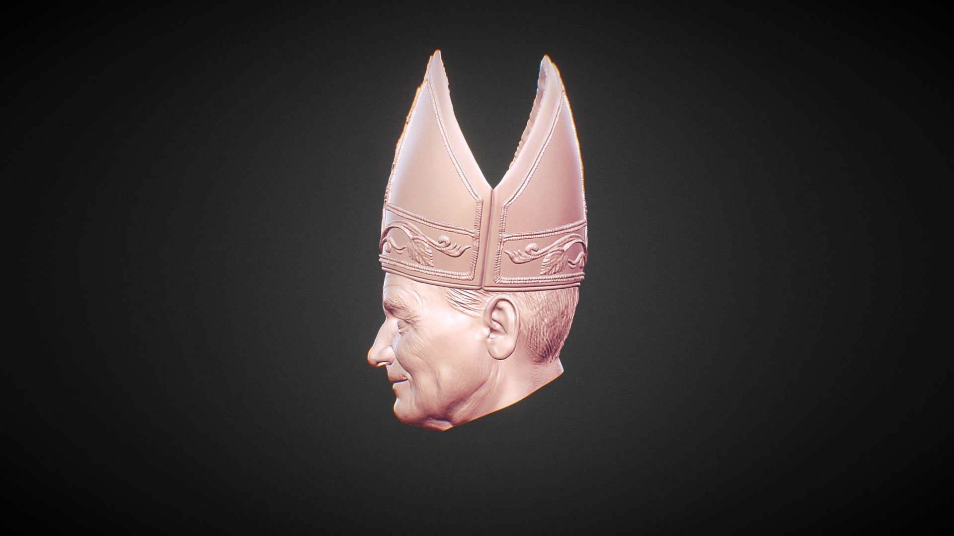 Paus Yohanes Paulus - Buy Royalty Free 3D model by Putu_Arya (@putu ...