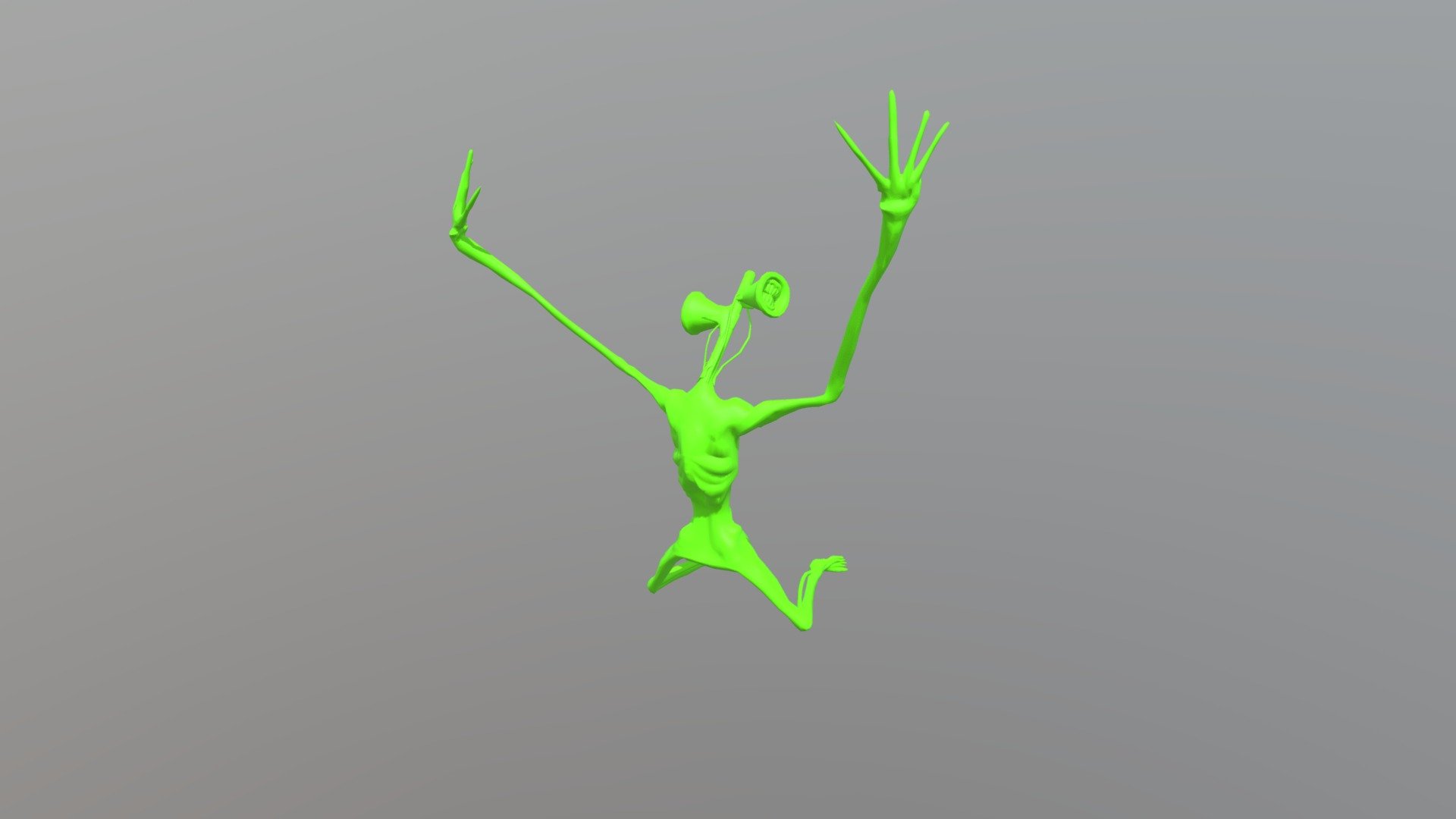 Fall Flat green siren head - Download Free 3D model by Mixamo ...