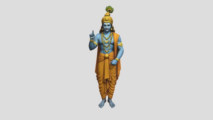 Krishna 3D models - Sketchfab