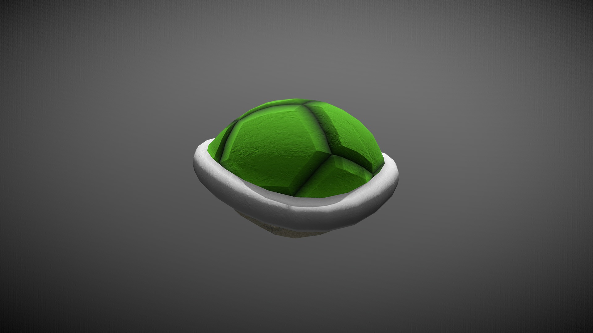 Mario turtle shell - 3D model by Pablo Juanis Lázaro ...