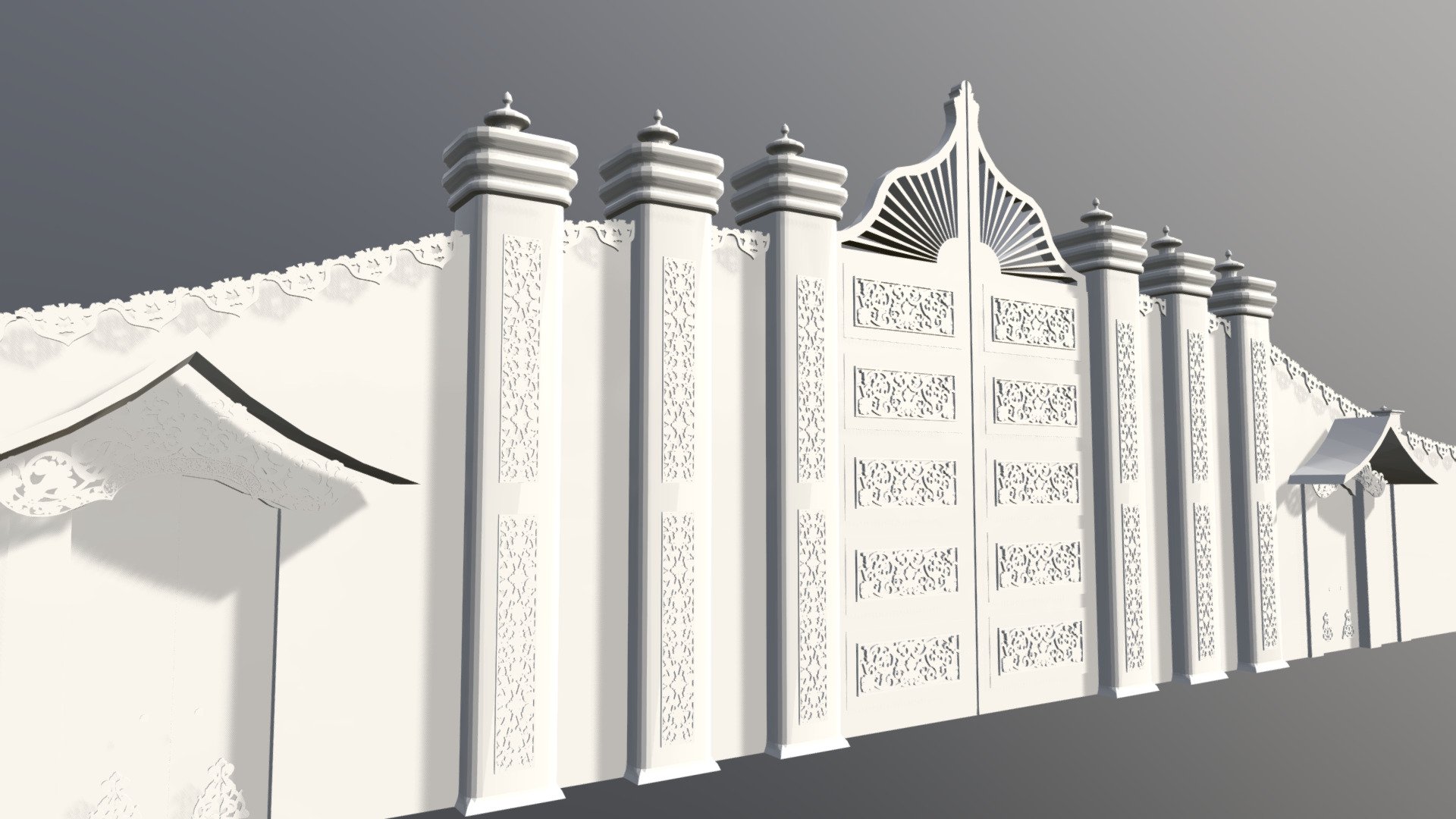 Palace Gate - Buy Royalty Free 3D model by budakbina [577e67f ...