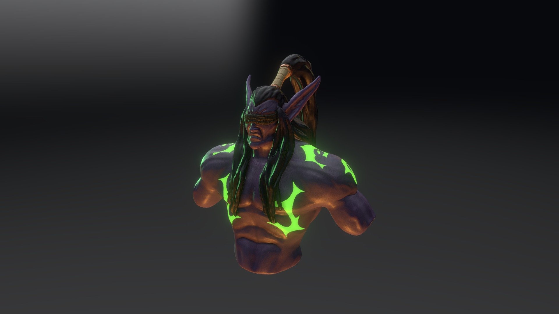 Illidan - Download Free 3D model by Tom Pieper (@Irody_) [5780b9e] - Sketchfab