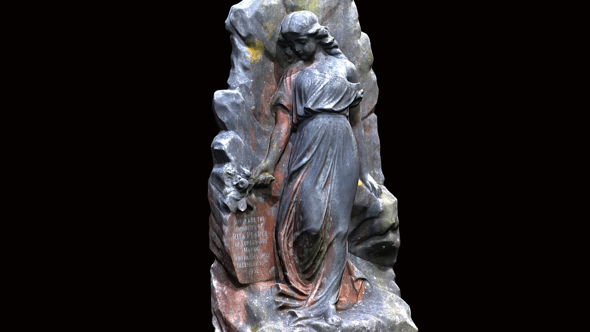 Pearce gravestone, Netley Marsh - 3D model by Kenneth Lymer (@klymer41 ...