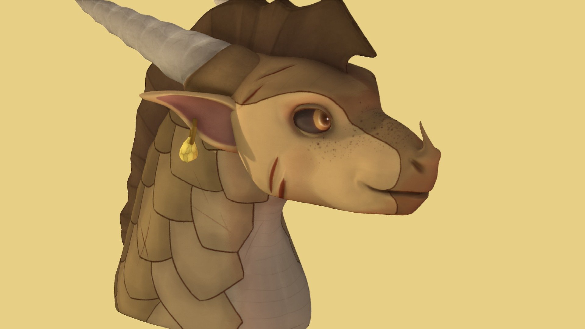 Qibli - 3D model by bridgedpolys [5782cbf] - Sketchfab