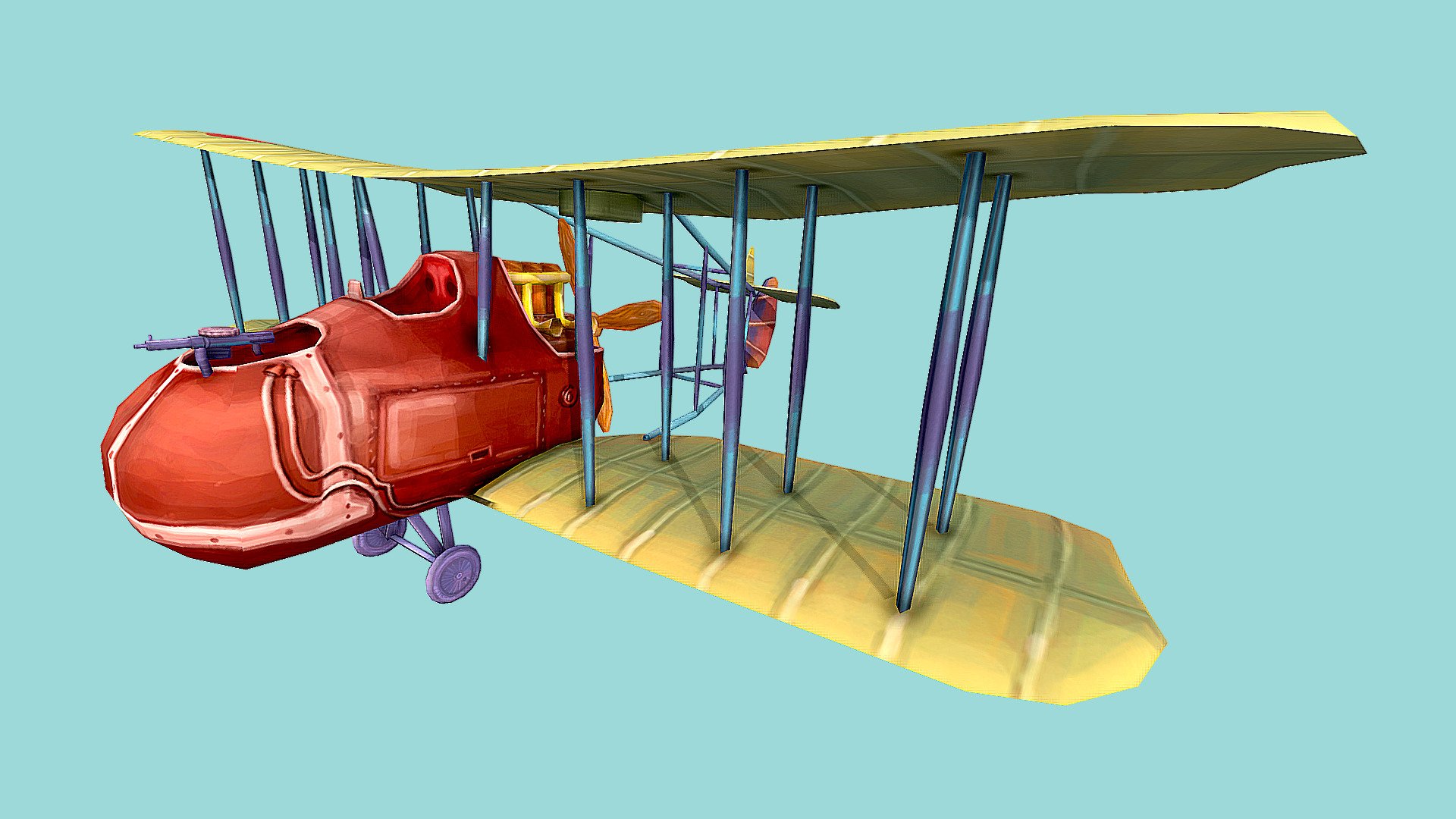 Flying Circus - 3D model by YanoukVerleysen [5783c51] - Sketchfab
