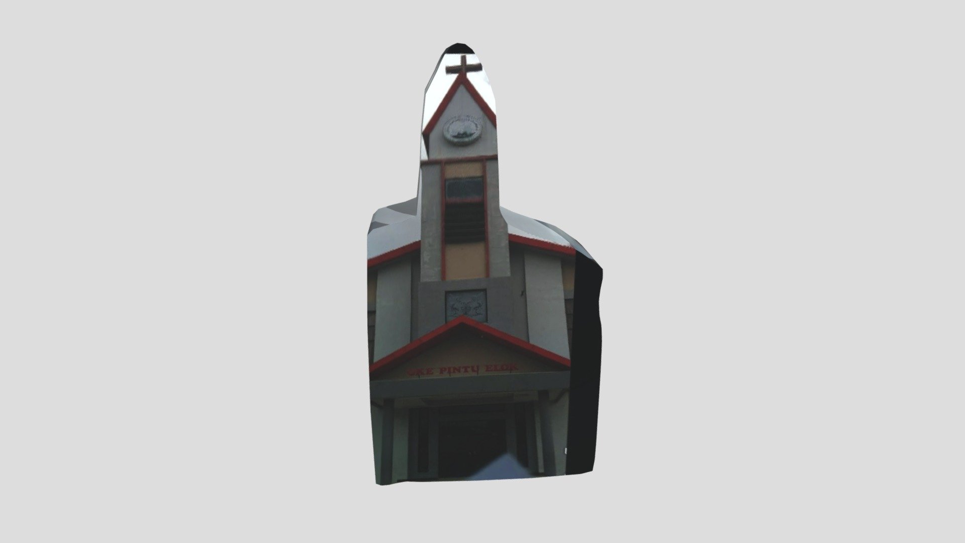 Gereja Kristen - Download Free 3D model by pgpaud (@f1121211002 ...