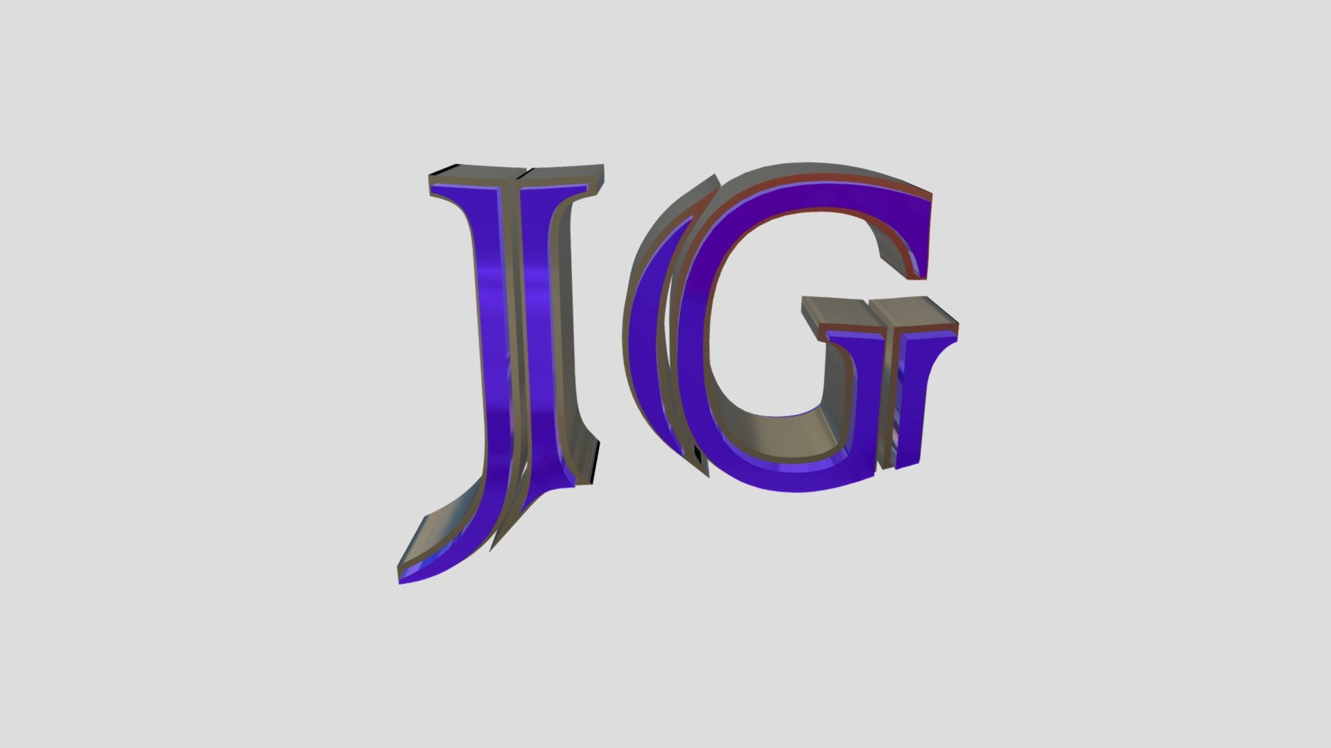 JGLOGO - 3D model by JeremiahGrant22 [5785e9c] - Sketchfab
