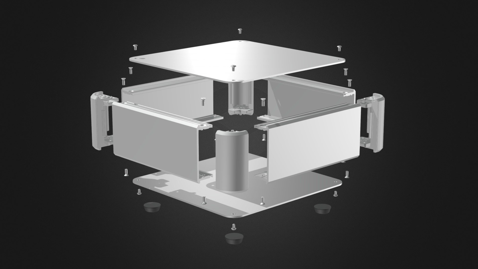 Exploded view - AUX series - 3D model by takachitec5 [57867de] - Sketchfab