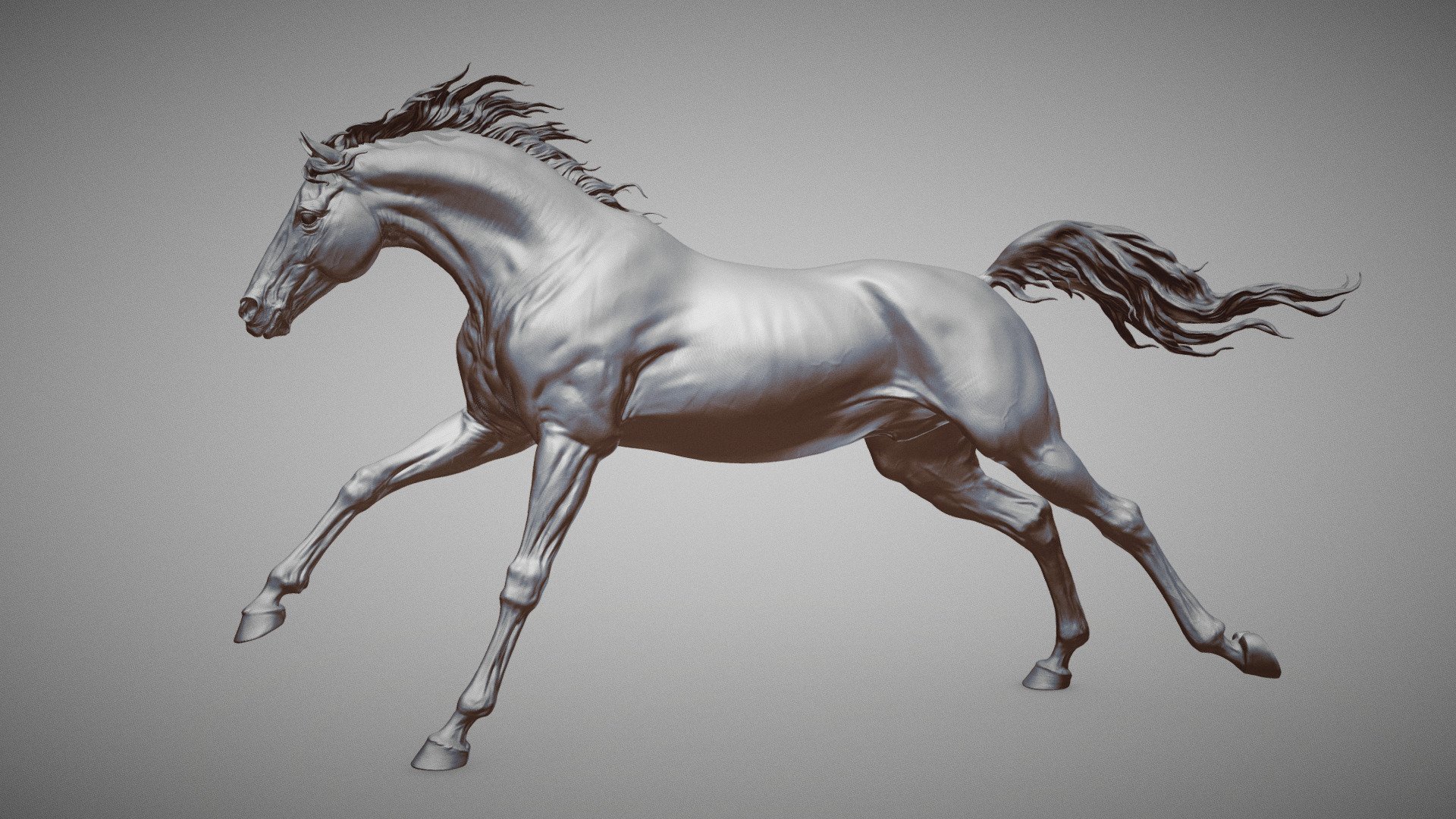Cold Planer 3d Models 3d Horse Running Horse 3d Cnc" 3D Models To