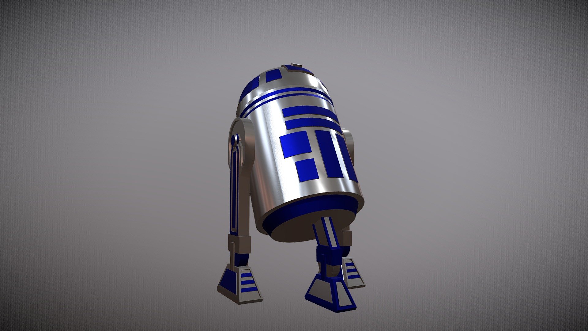 R2D2 - 3D model by marrissimo [5787b4f] - Sketchfab