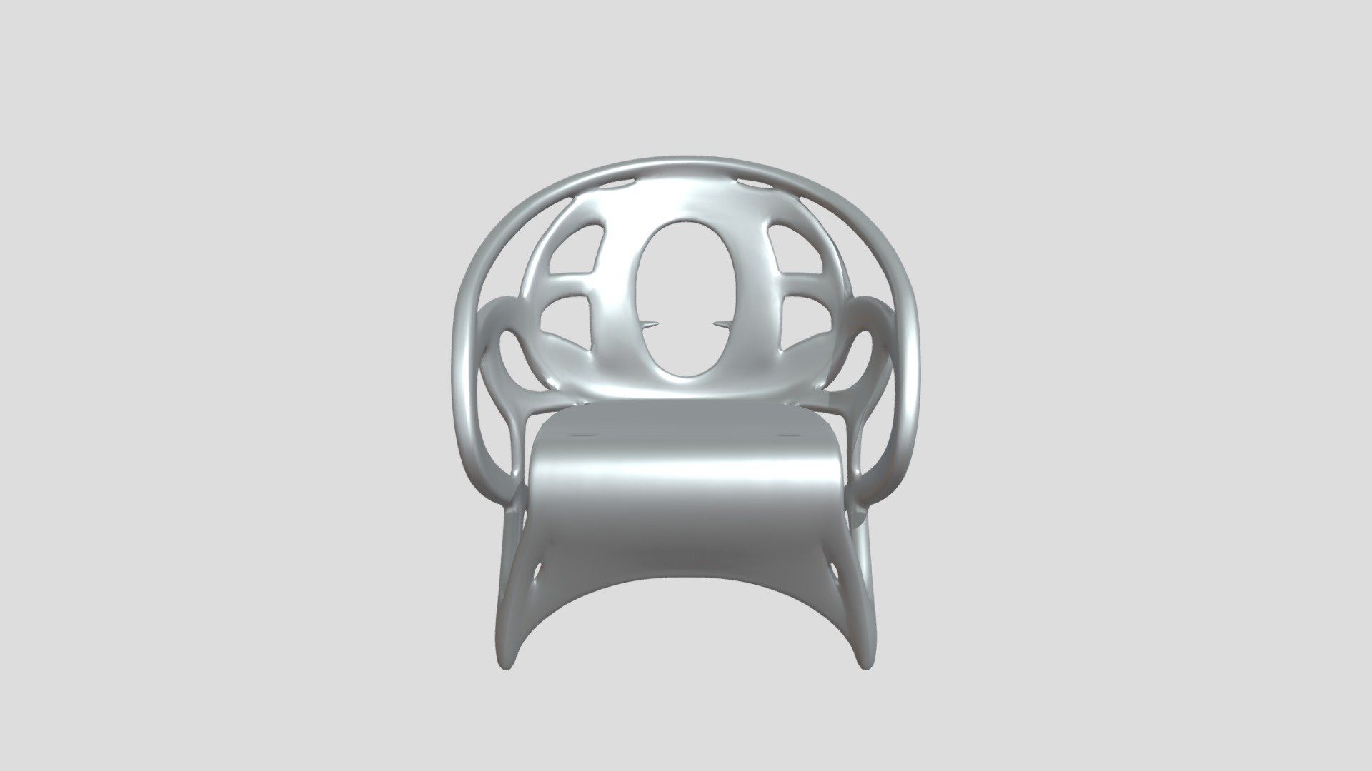 Artistic wooden chair design - 3D model by sparkleisidro [578895d ...