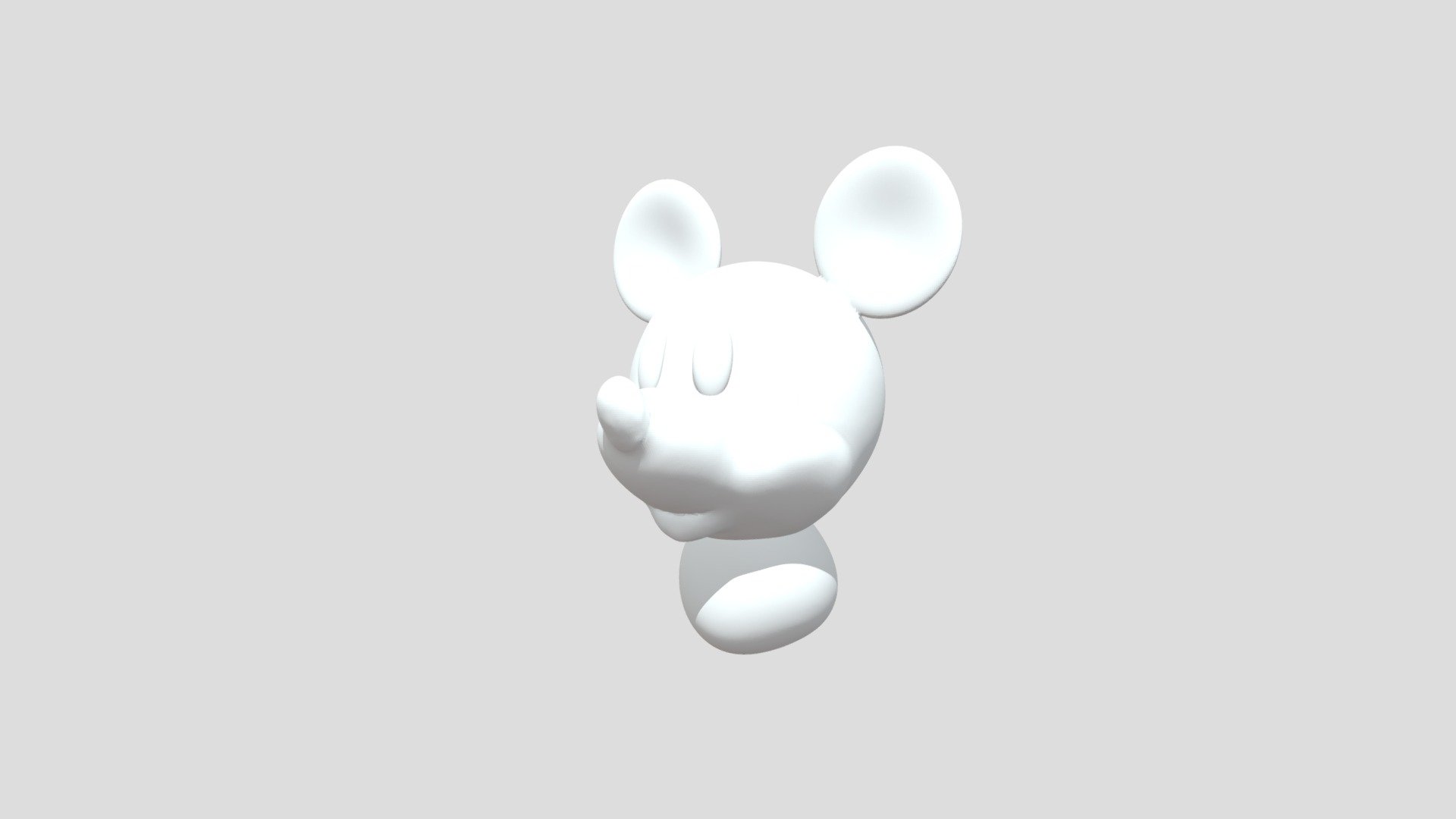 Mickey (busto) - 3D model by Maya_DDR6 [5788979] - Sketchfab