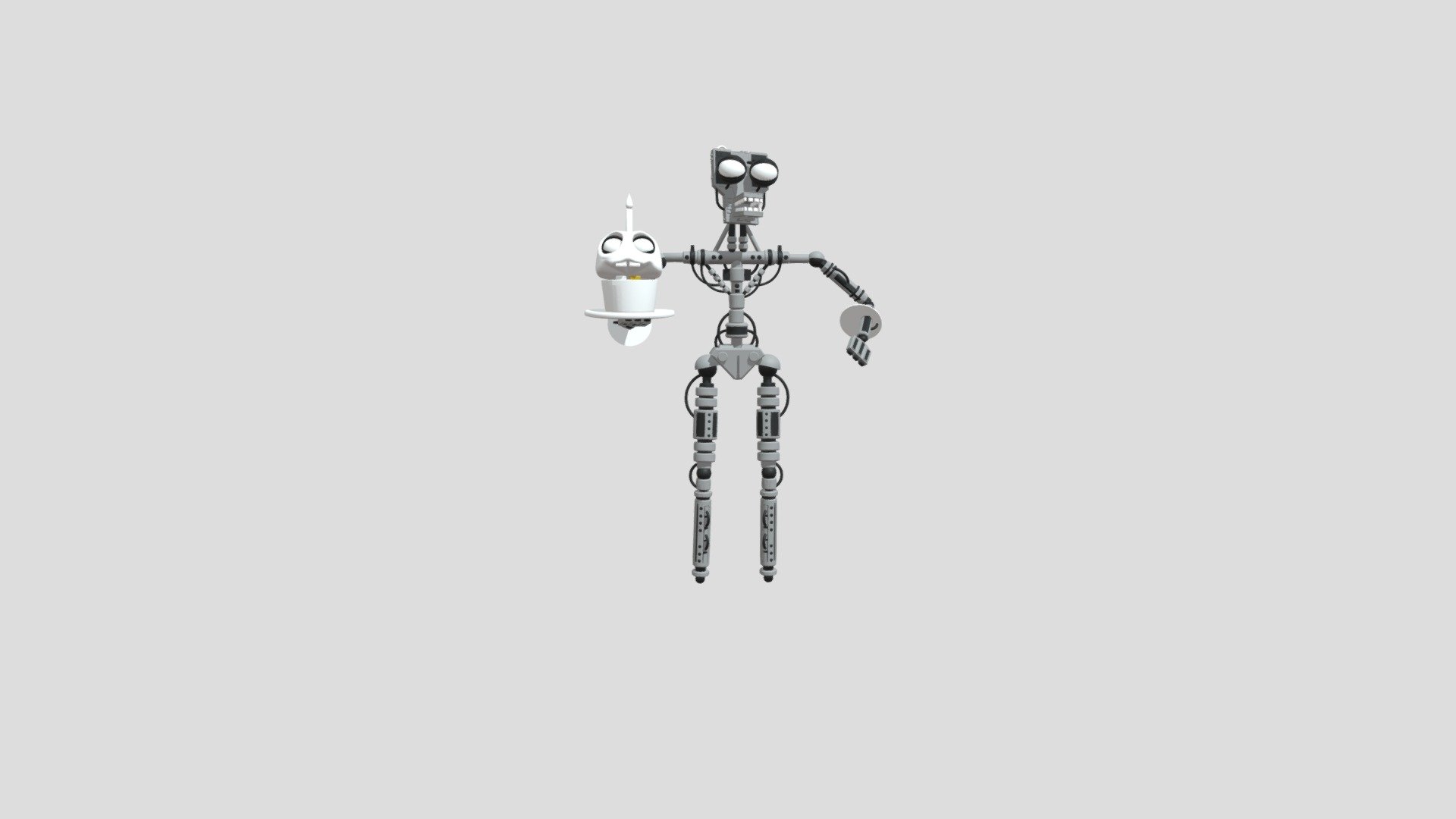 Chica The Chicken Endo - Download Free 3D model by dwall8611 [5789d00 ...