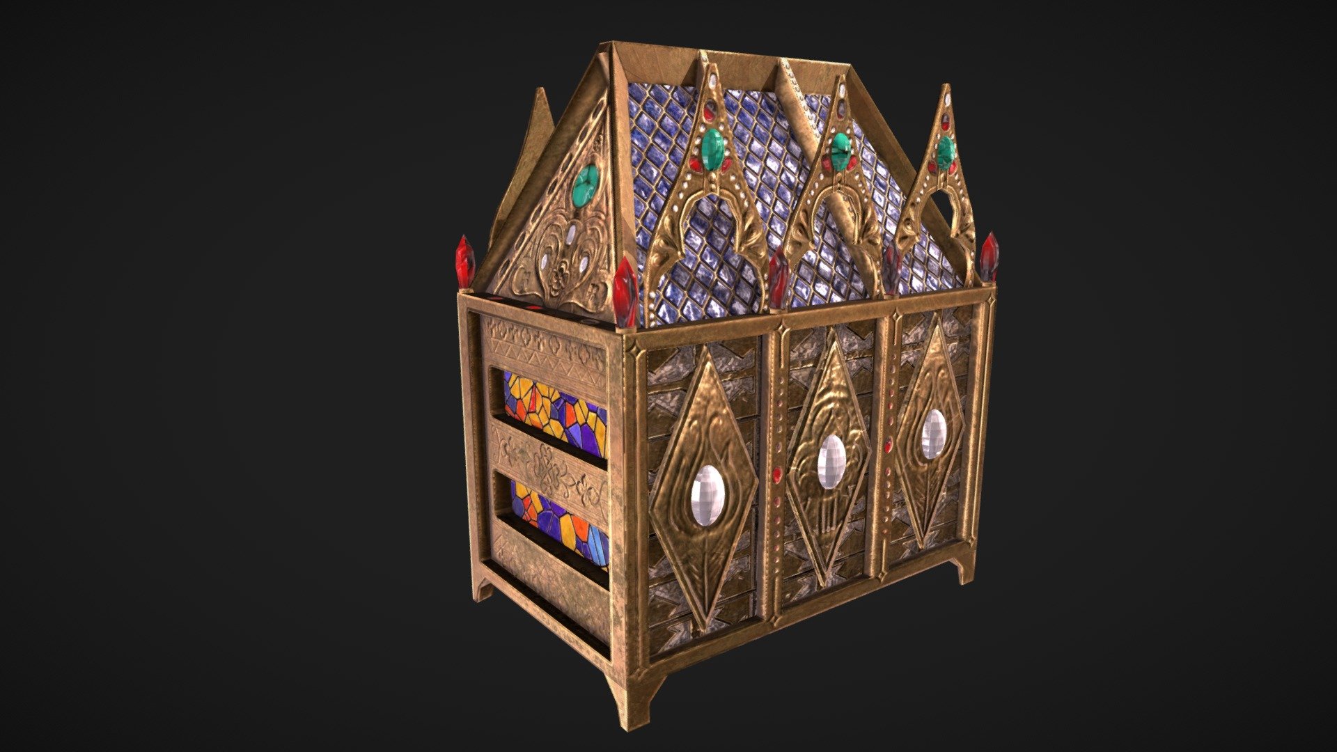 Sacred Reliquary - 3D model by Kemett [578b01f] - Sketchfab