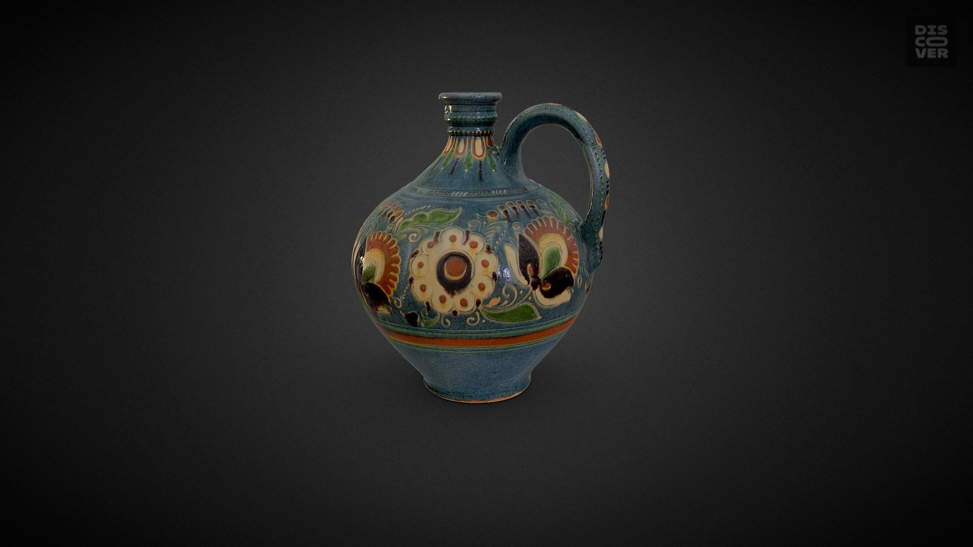 Тиква. Посудина - 3D model by eMuseum [578bc85] - Sketchfab