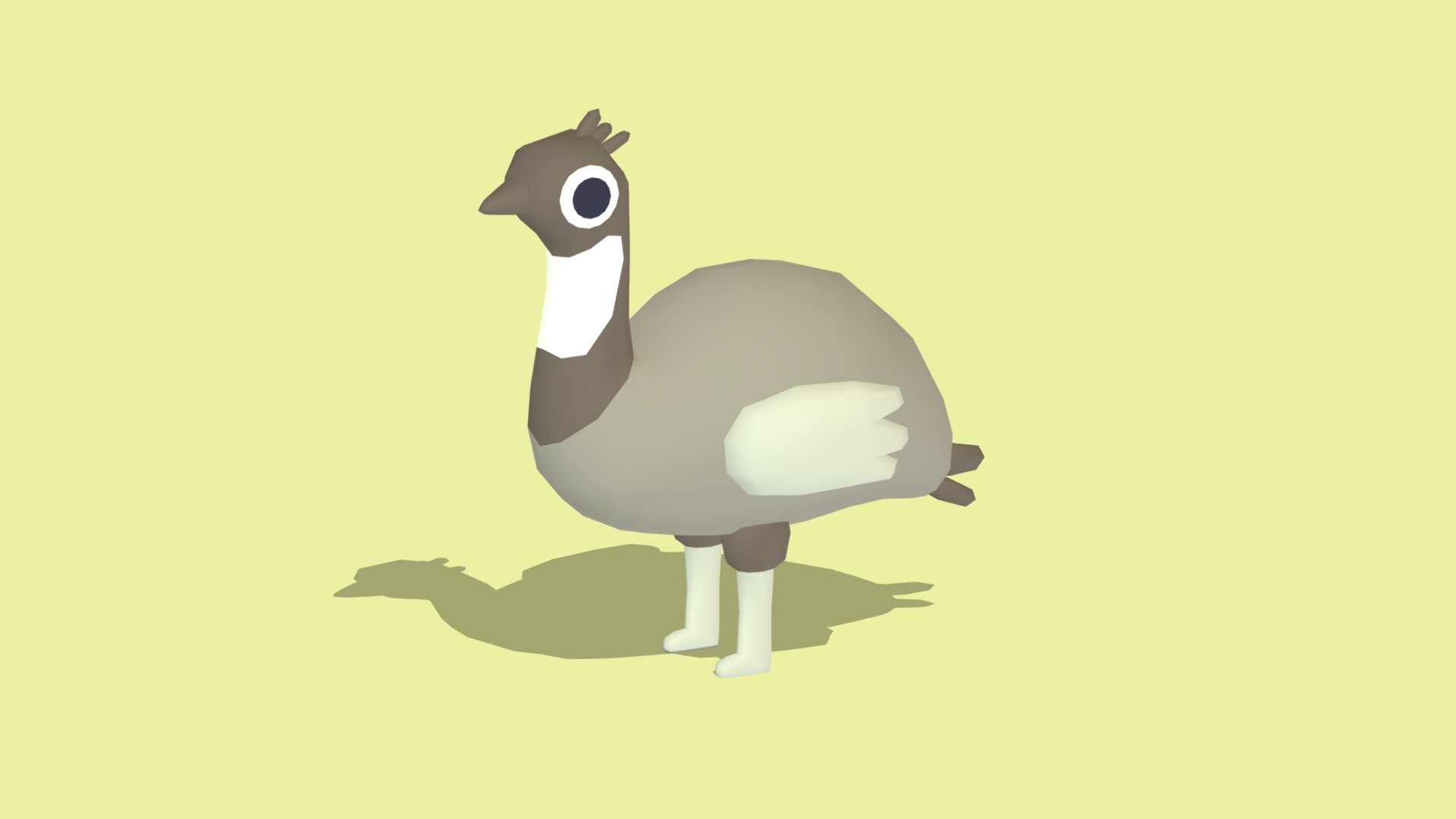 Emu - Quirky Series - Buy Royalty Free 3D model by Omabuarts Studio ...