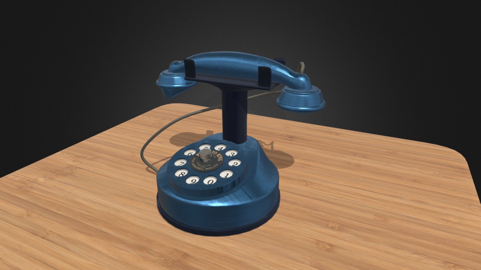 Toy Telephone - 3D model by Tricia Spilker (@tricia_spilker) [578da13 ...