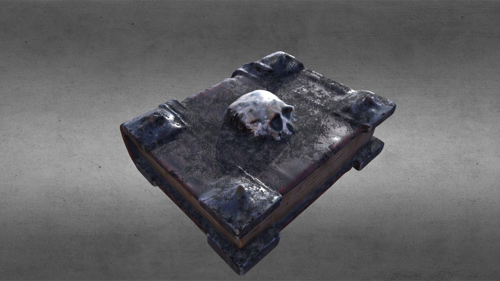 skull book - Download Free 3D model by vicente betoret ferrero ...