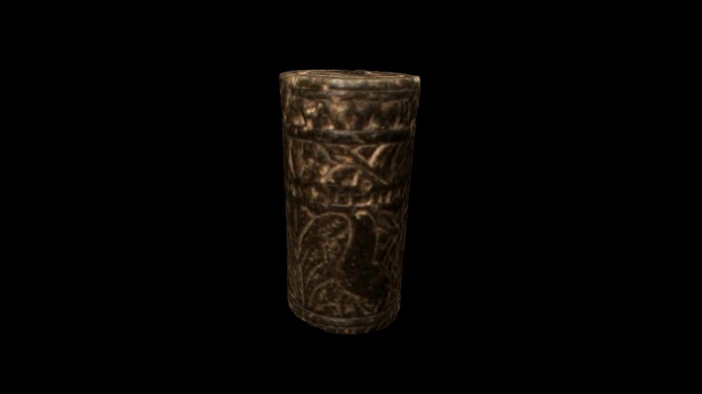 Stone Scroll - 3D model by MAMA (@mamalbury) [578e9a4] - Sketchfab