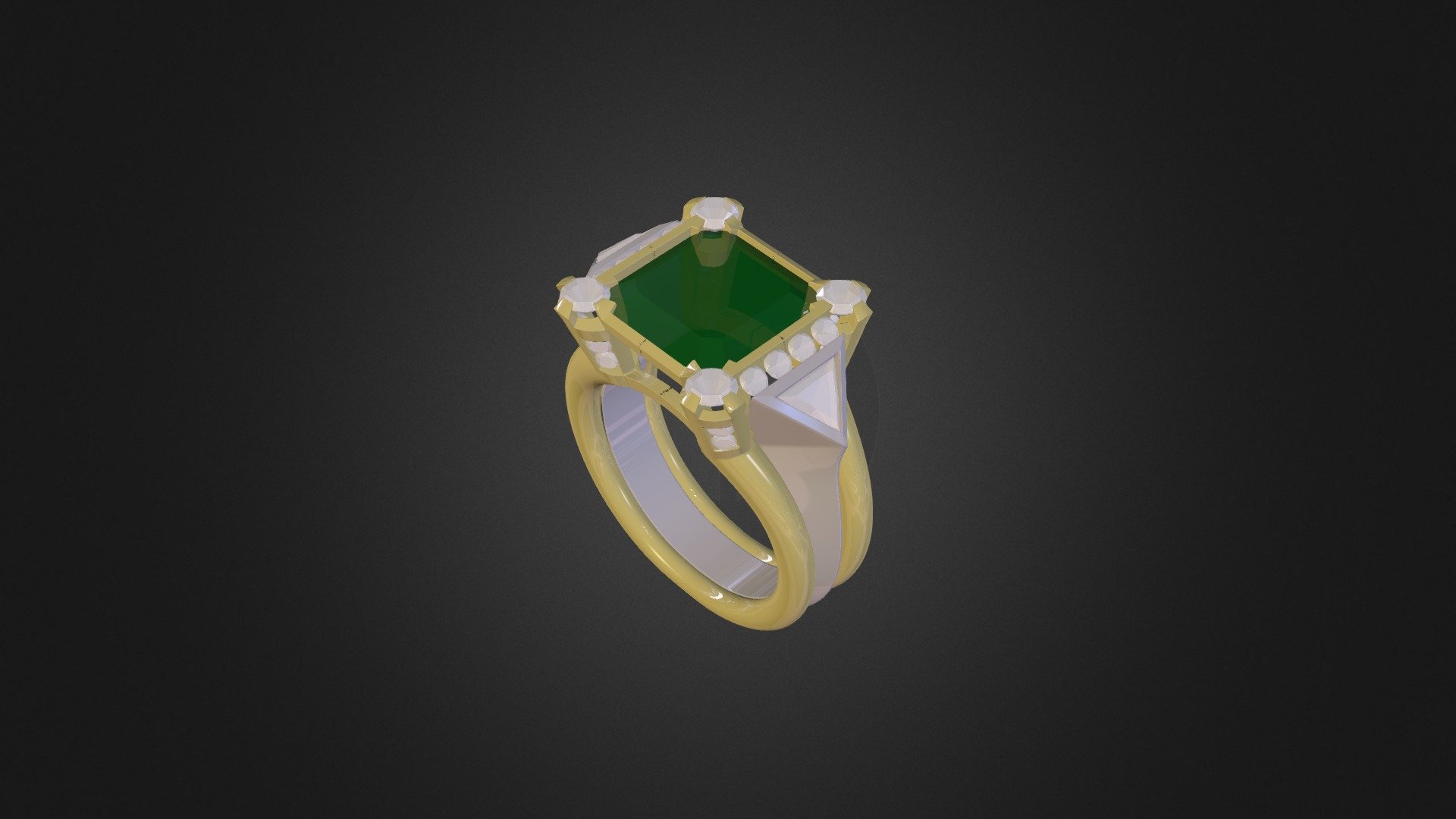 Emerald King - 3D model by Thinking3Dimensions for MilleVoglie Preziosi ...