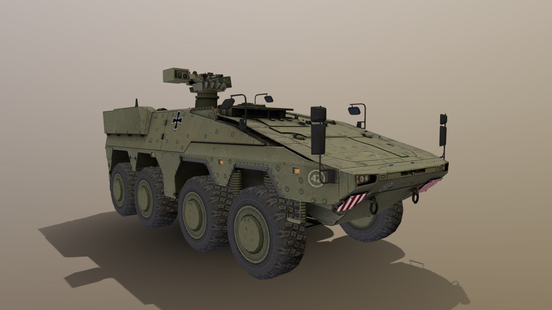 German GTK Boxer - Download Free 3D model by 42manako [578f0e7] - Sketchfab