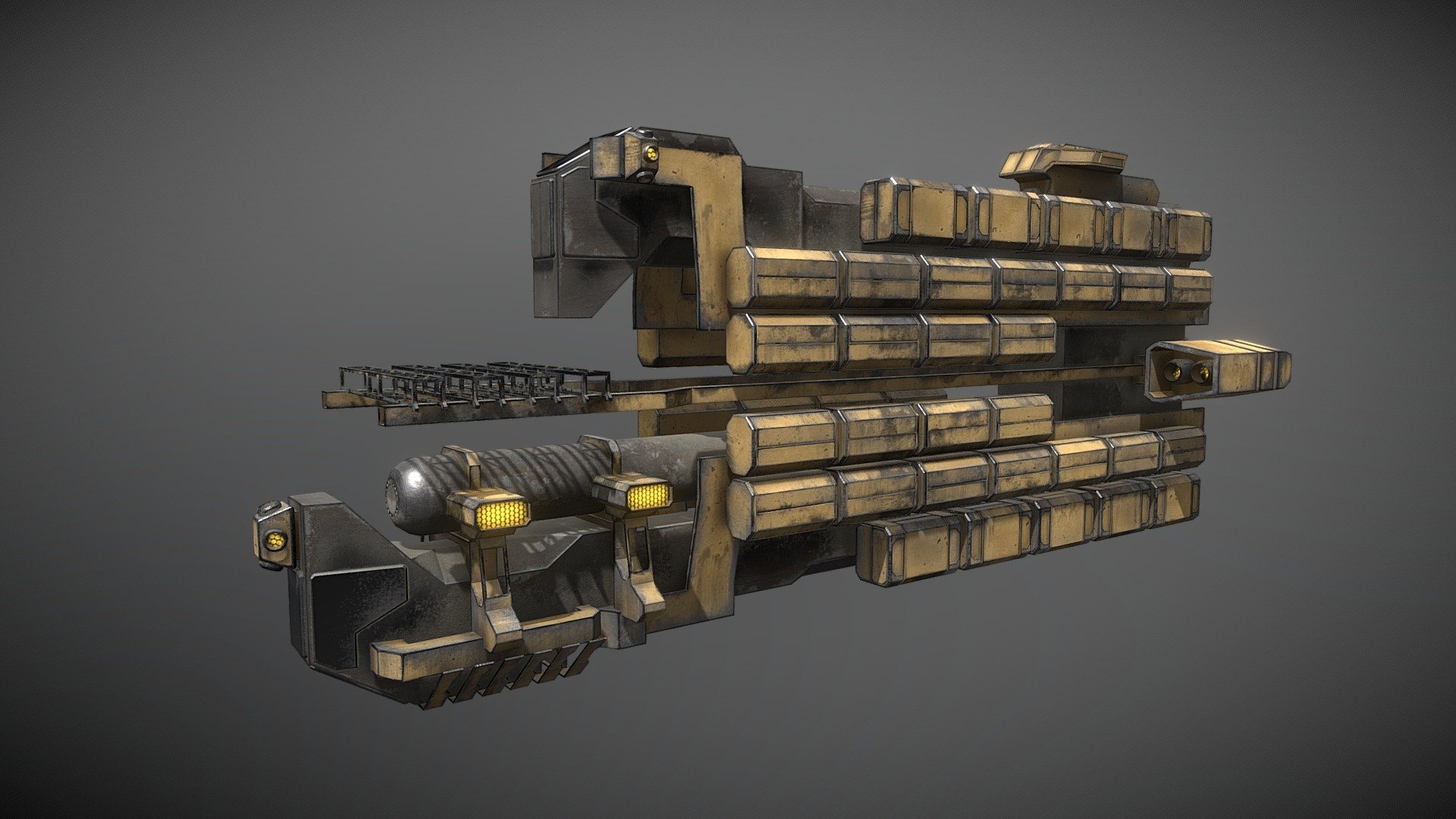 Aril Freighter - 3D model by mohamedhussien [578f25a] - Sketchfab