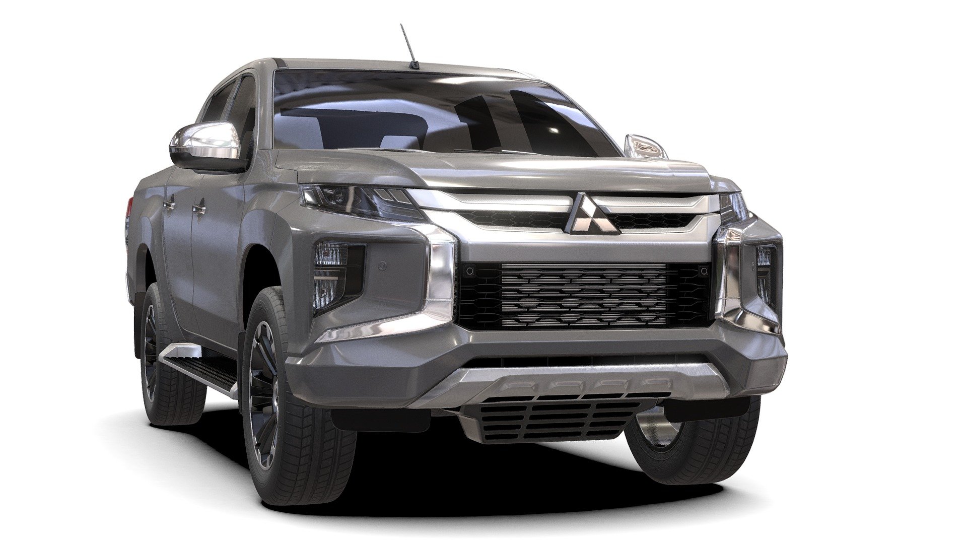 Mitsubishi L200 crew cab 2019 - 3D model by autoactiva [578fa24 ...