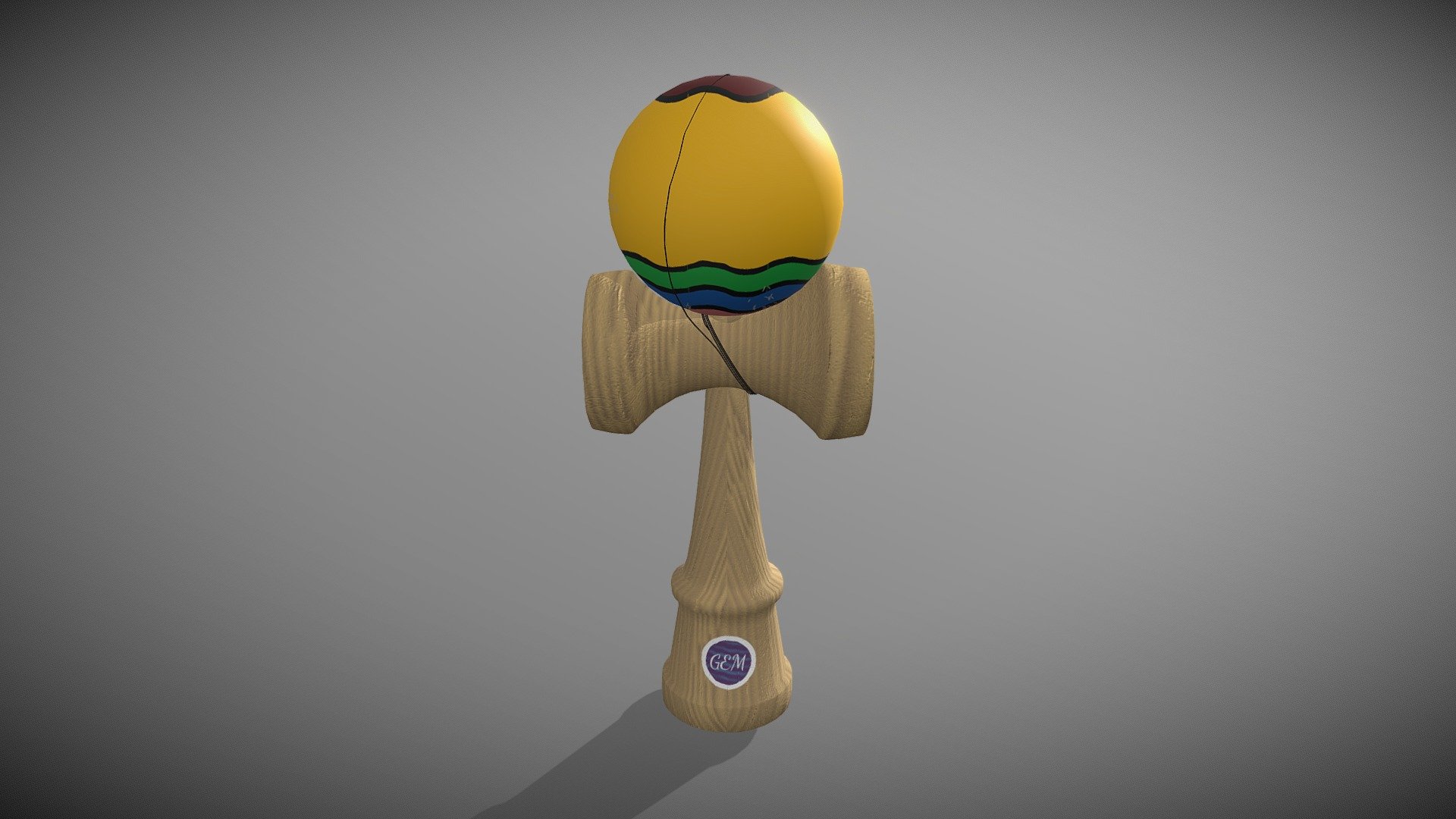 Kendama - 3D model by AndrewWaterhouse [5790686] - Sketchfab