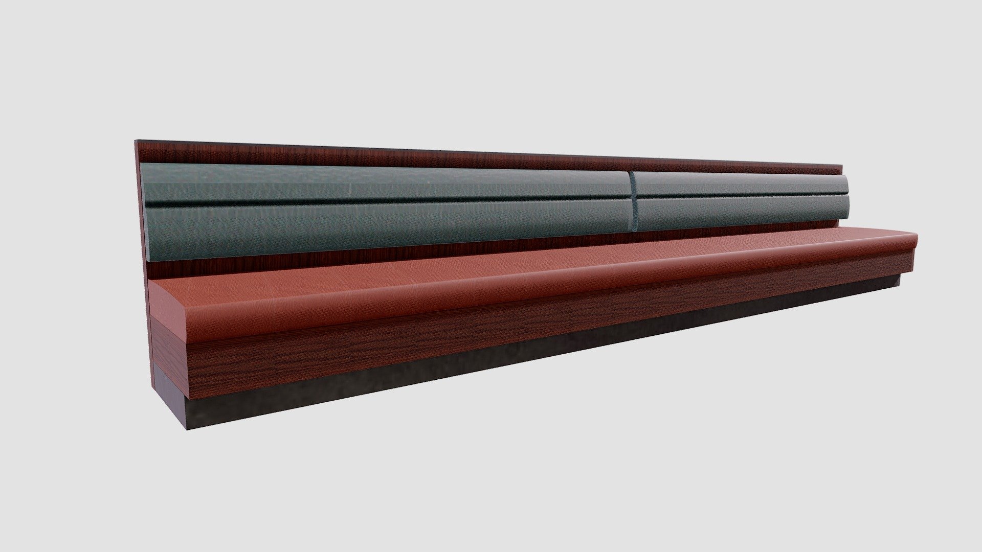 Straight Banquette - Buy Royalty Free 3D model by Koho Woo (@koksky ...