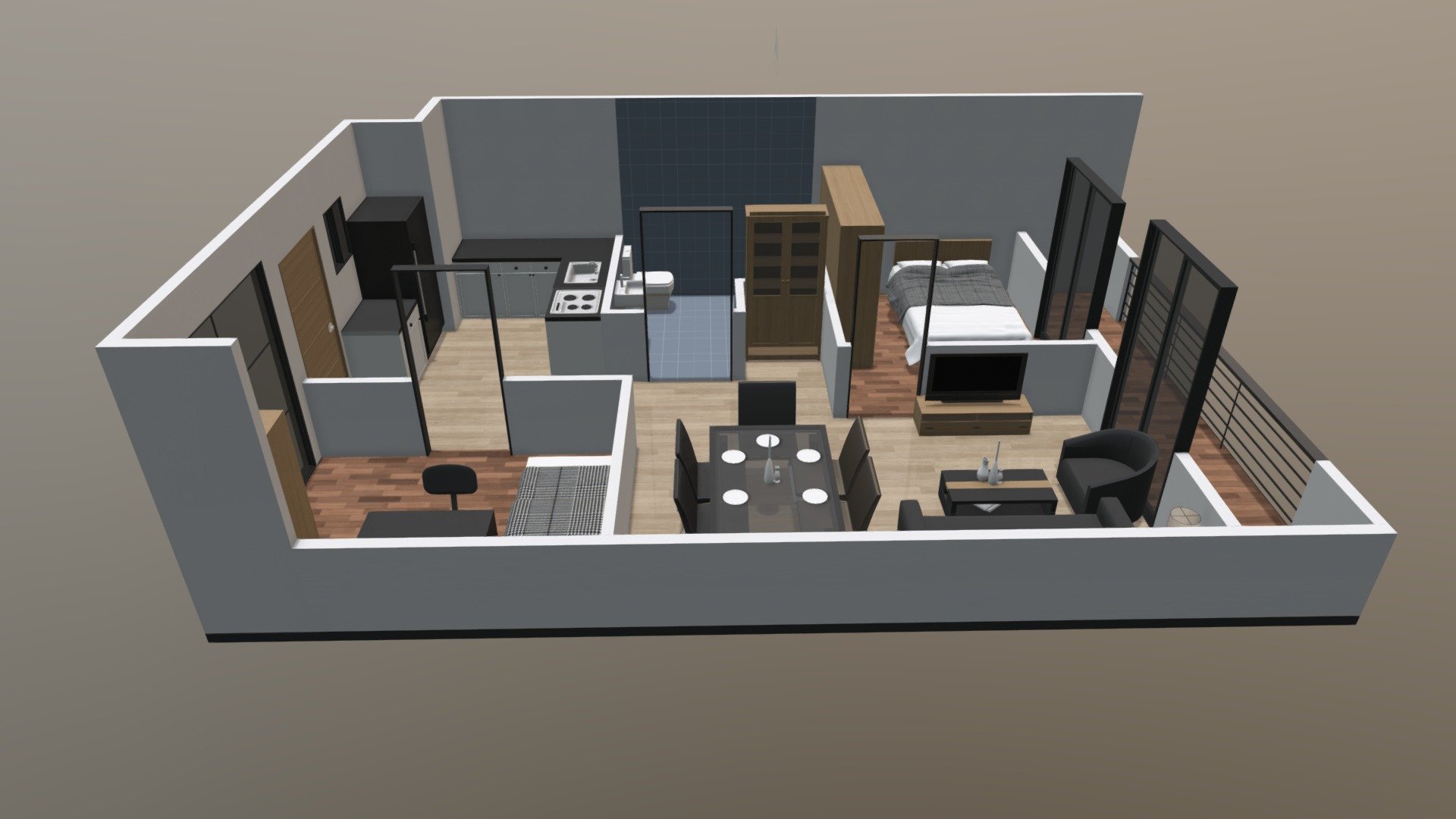 DMCI - Satori Residences 2BR H Inner - 3D model by signetproperties ...