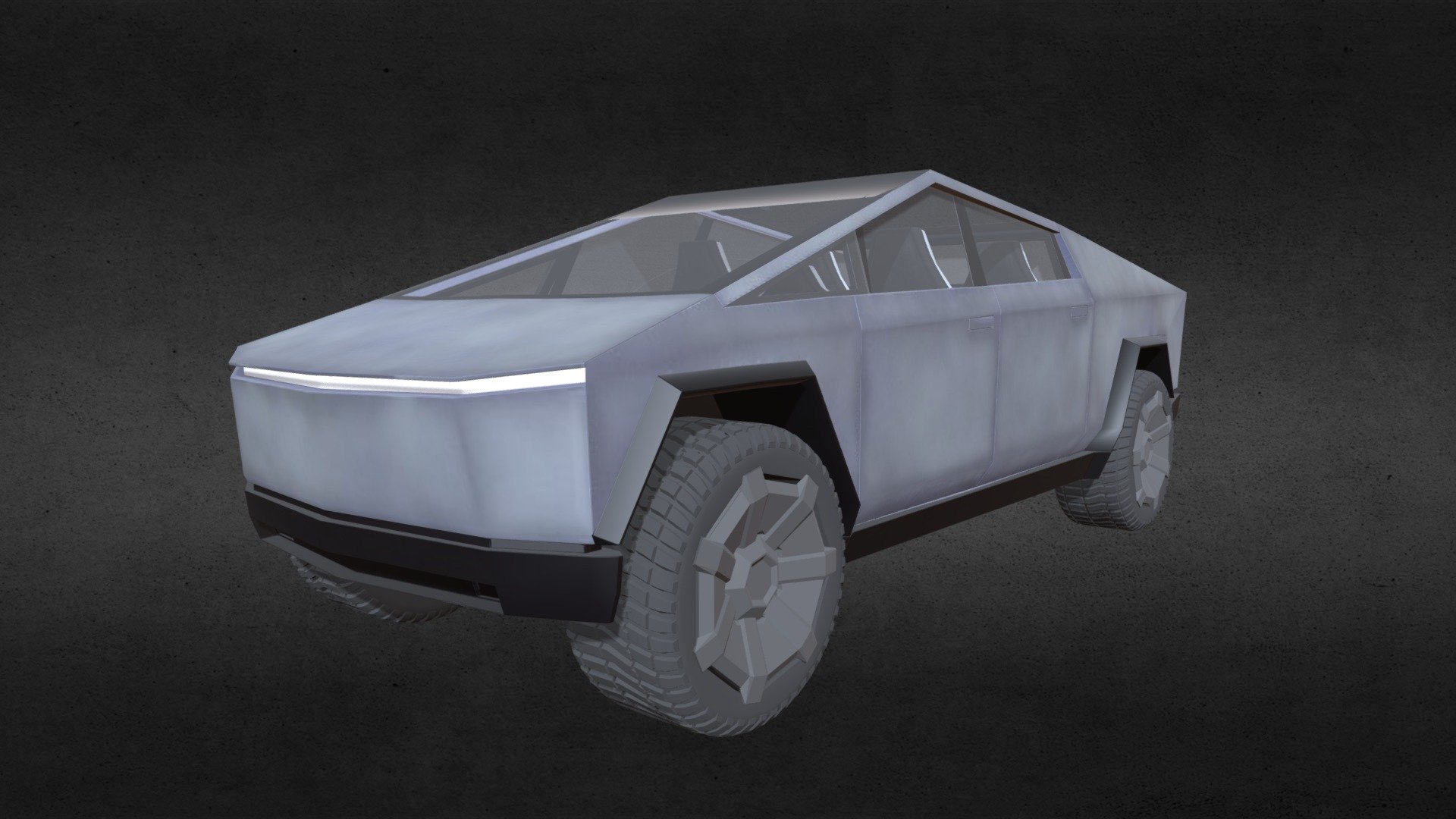 Tesla Cybertruck - Download Free 3D model by MoAbuAkb [5793861] - Sketchfab