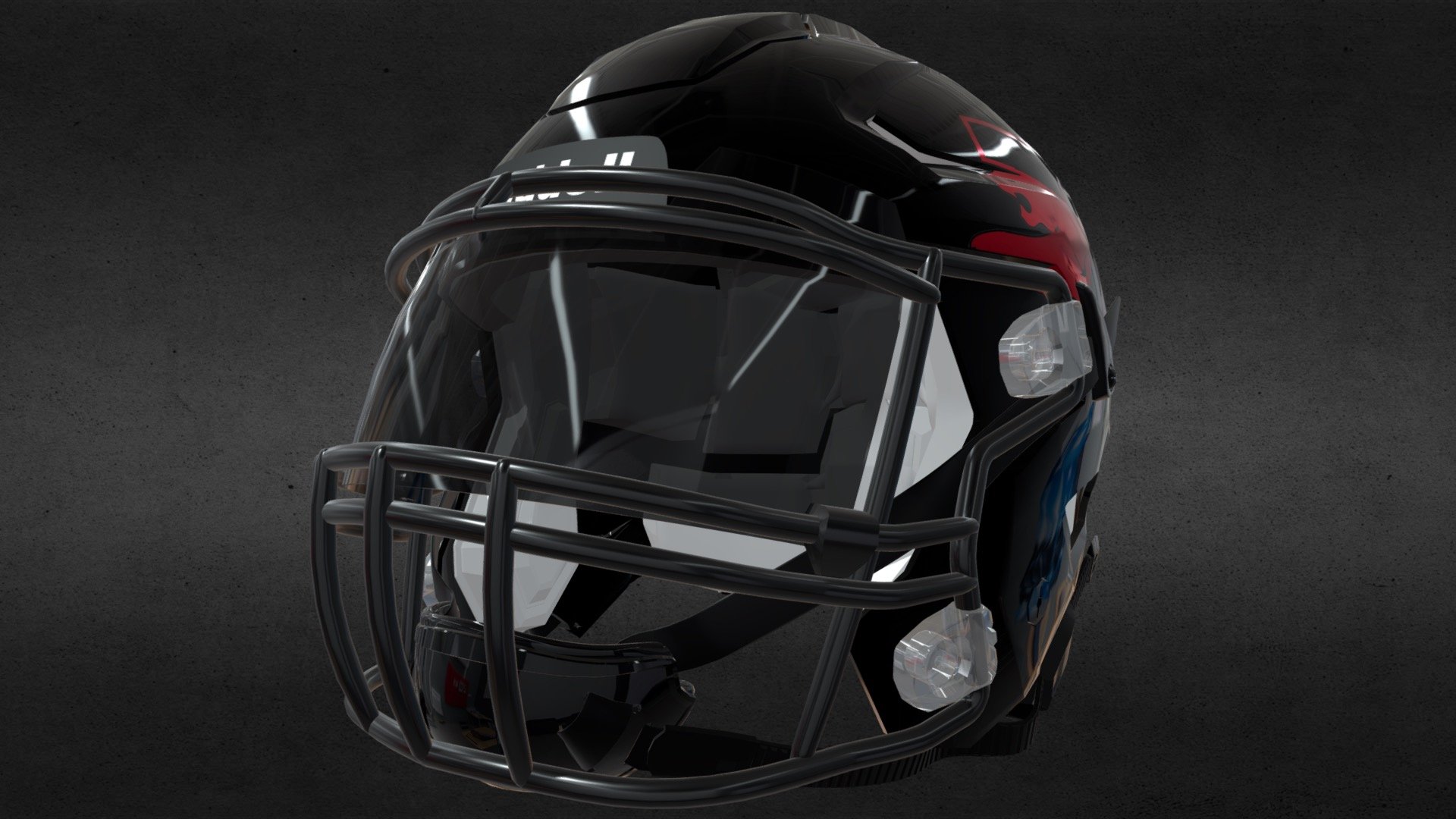 Westmoore 2018 Black Helmet - 3D model by Pro Line Designs ...