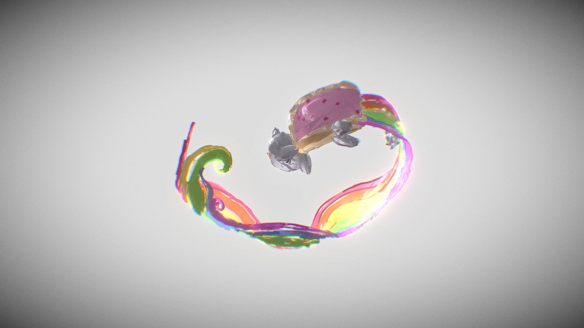 Nyan-cat - Download Free 3D model by virmac62 (@abccomlogan) [5795883 ...