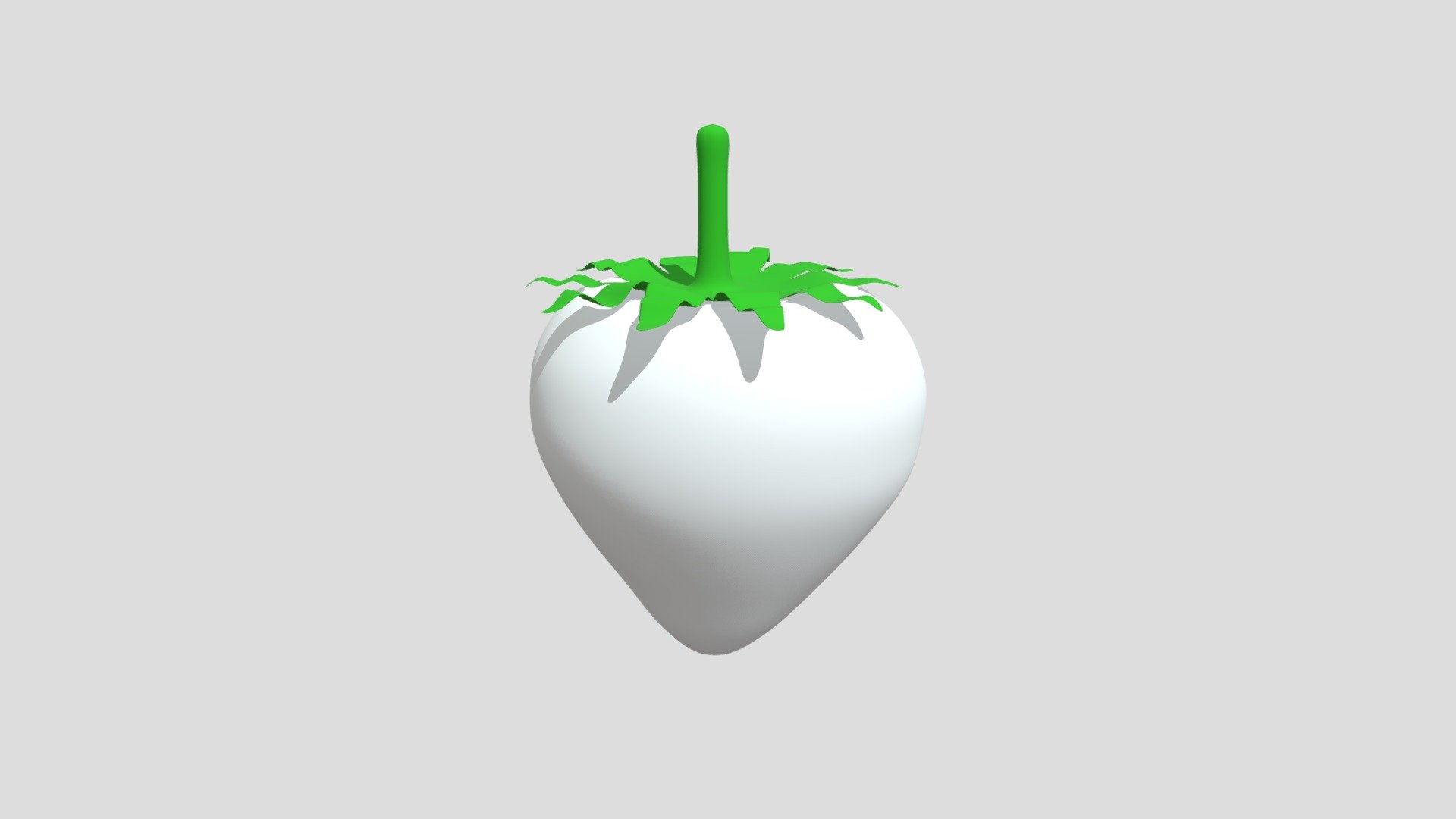 strawberry - Download Free 3D model by Saharier [57958f6] - Sketchfab