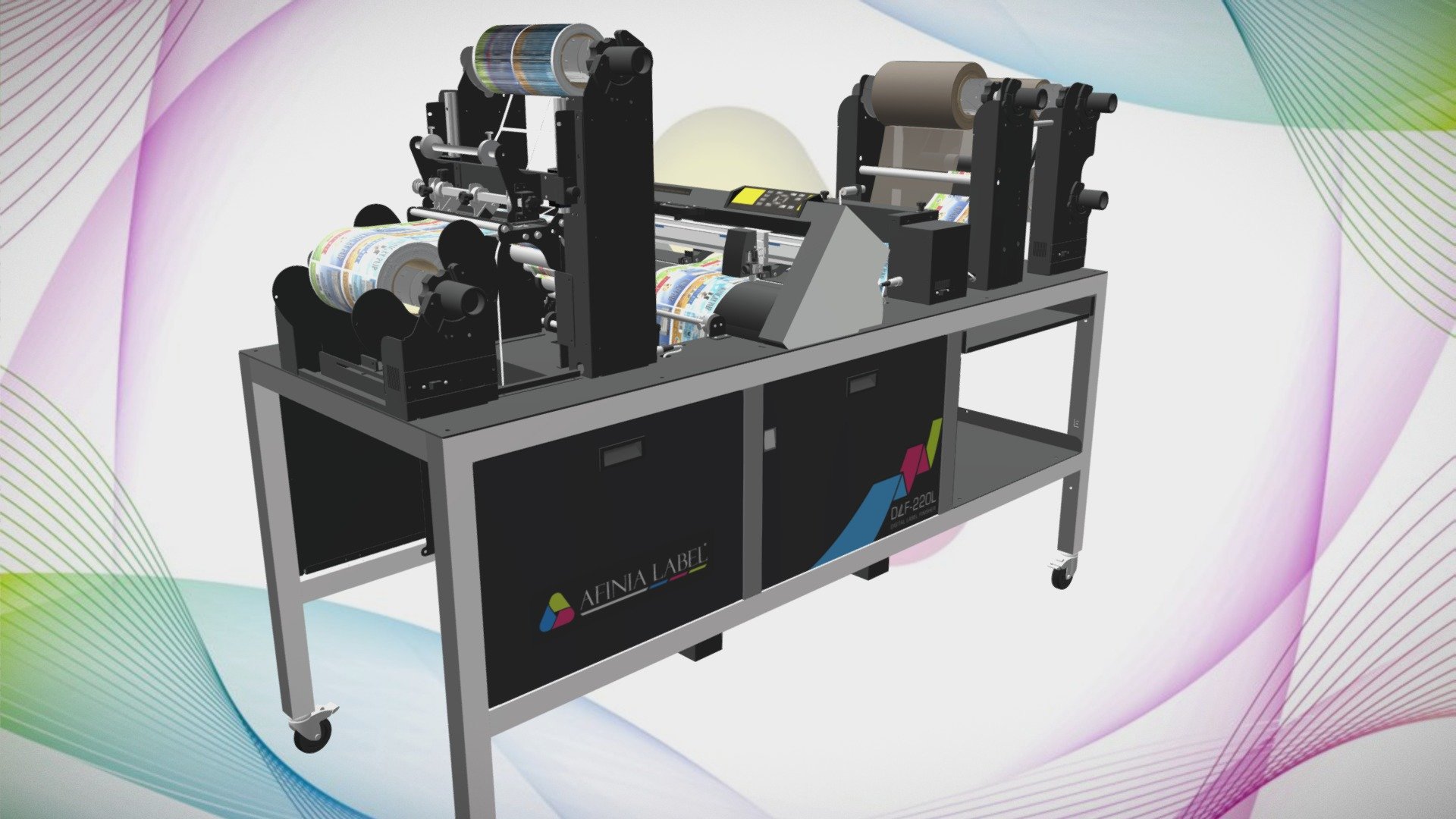 Afinia Label DLF-220 Digital Label Finisher - 3D model by afinialabel ...
