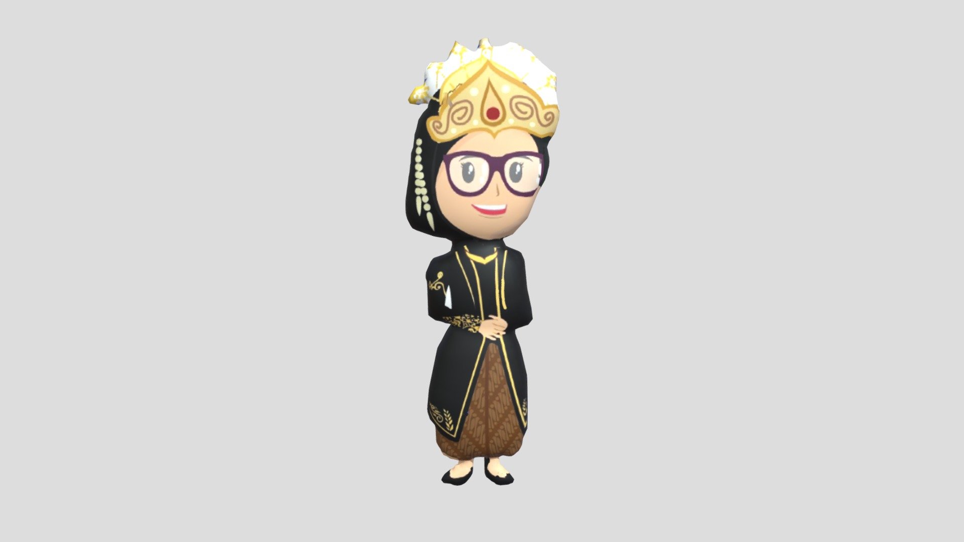 Baju Adat Menak Jawa Barat - 3D model by isnanadifah81296 [5795ff5 ...