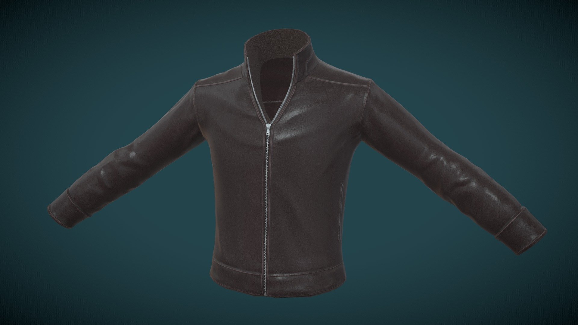 Leather Jacket - 3D model by Christopher_R_Peterson [5799408] - Sketchfab