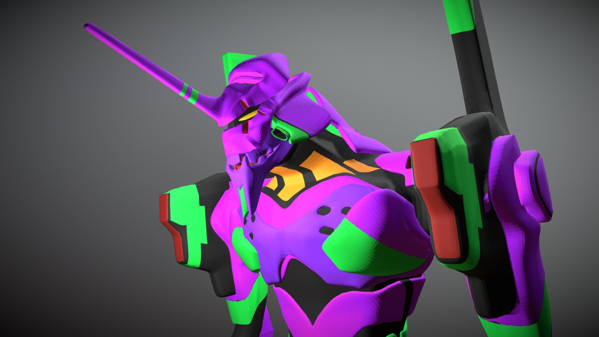 Evangelion Final V0 8 - 3D model by Leonardo Ribeiro (@leoribeiro ...