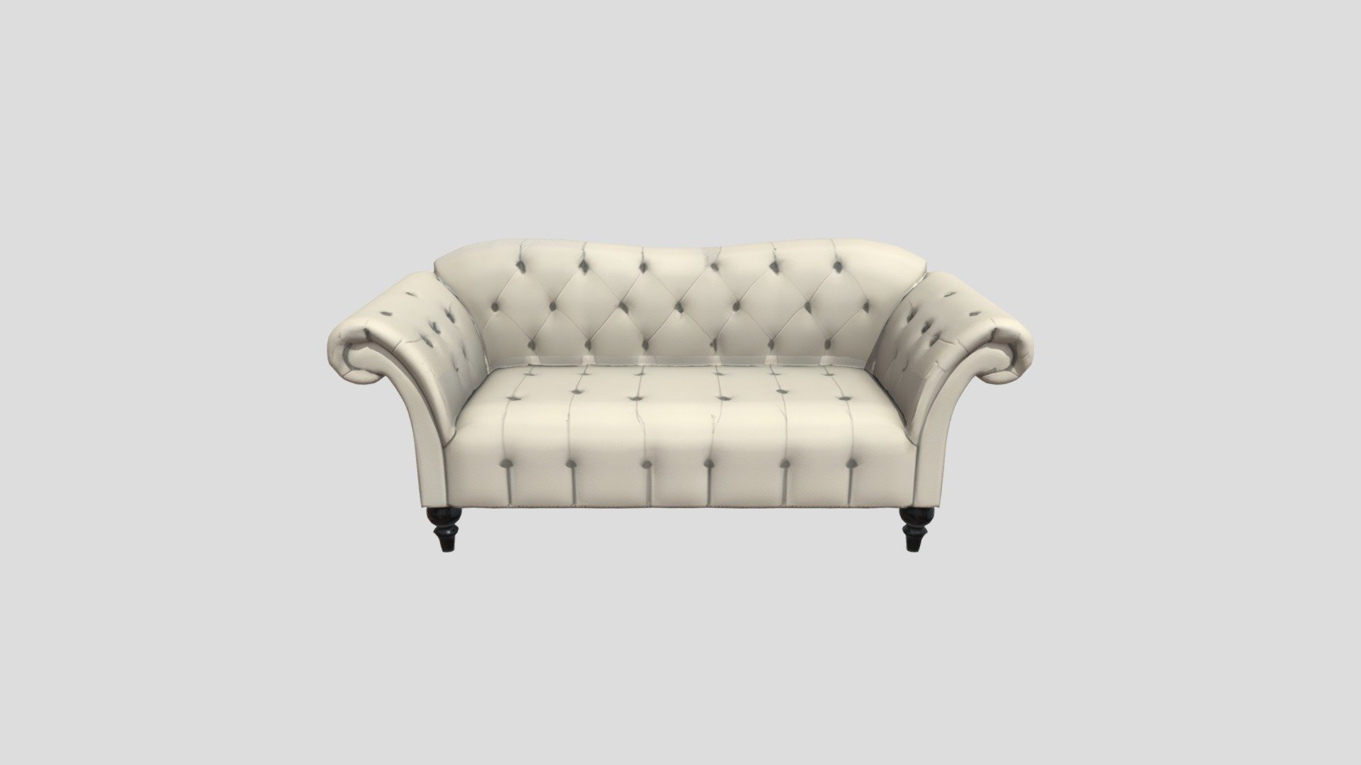 Elegant upholstered sofa - 3D model by ngoctri678 [579cdf9] - Sketchfab